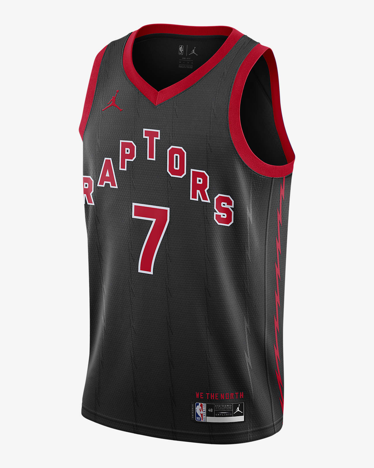 Toronto Raptors Statement Edition 2020 Jordan NBA Swingman Forma. Nike TR