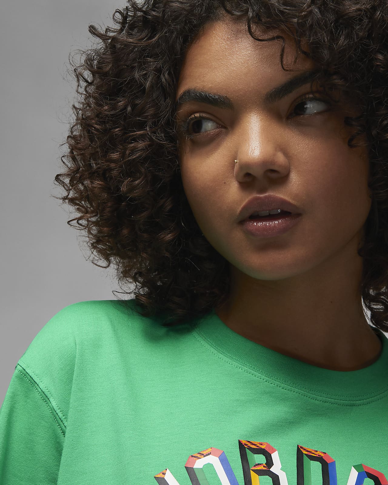 Jordan Zone 23 Women's Girlfriend T-Shirt. Nike SI