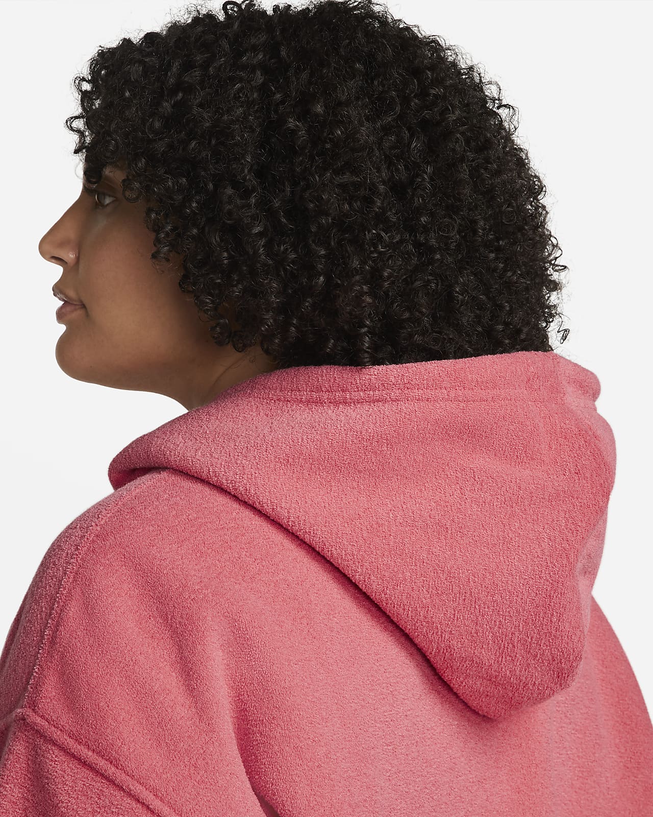 Nike Sportswear Essentials Women's Plush Hoodie (Plus Size). Nike IE