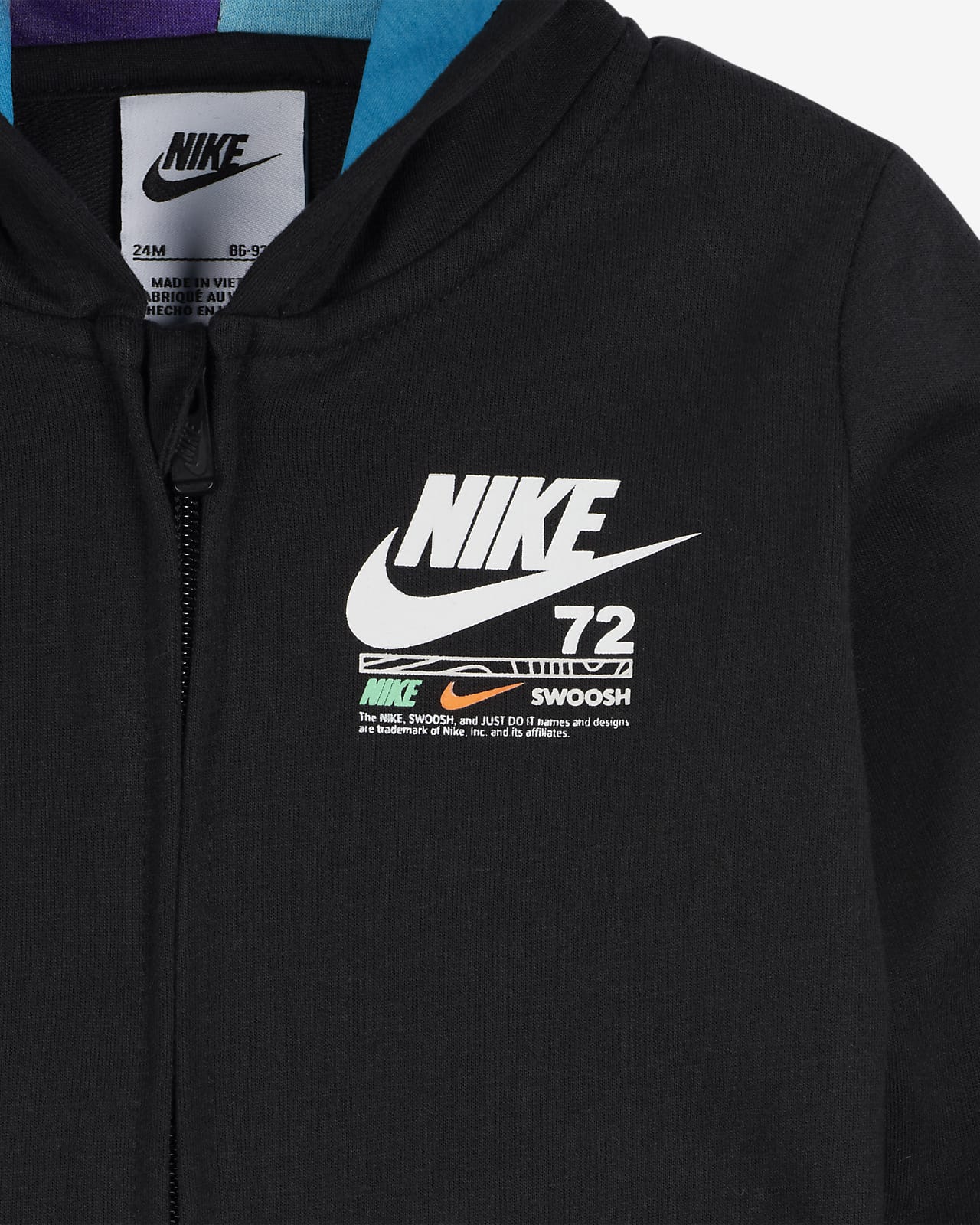 Nike Sportswear Illuminate Hooded Overalls Baby (12–⁠24M) Overalls. Nike HU