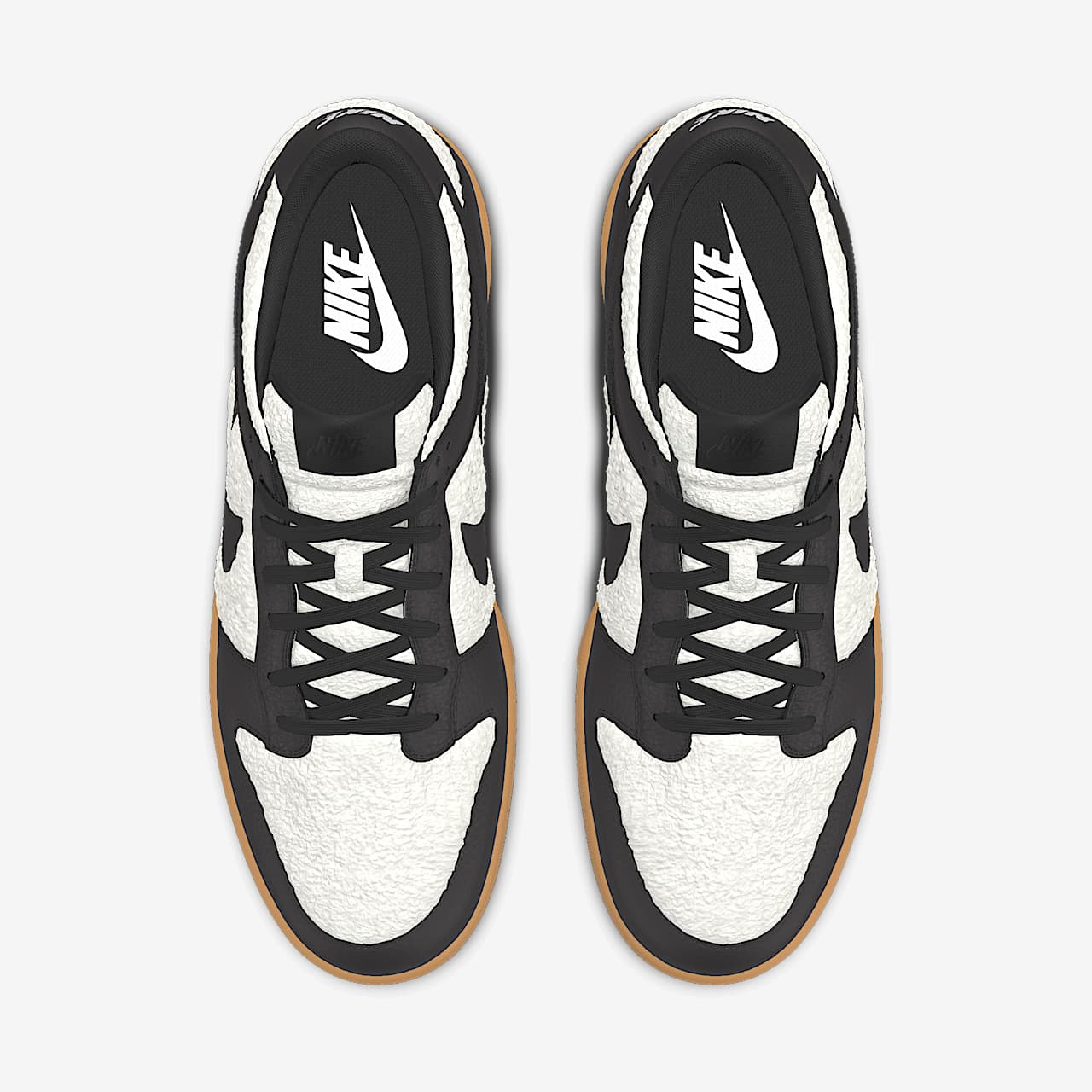 Nike Dunk Low Premium Fleece By You Custom Men's Shoes. Nike ZA