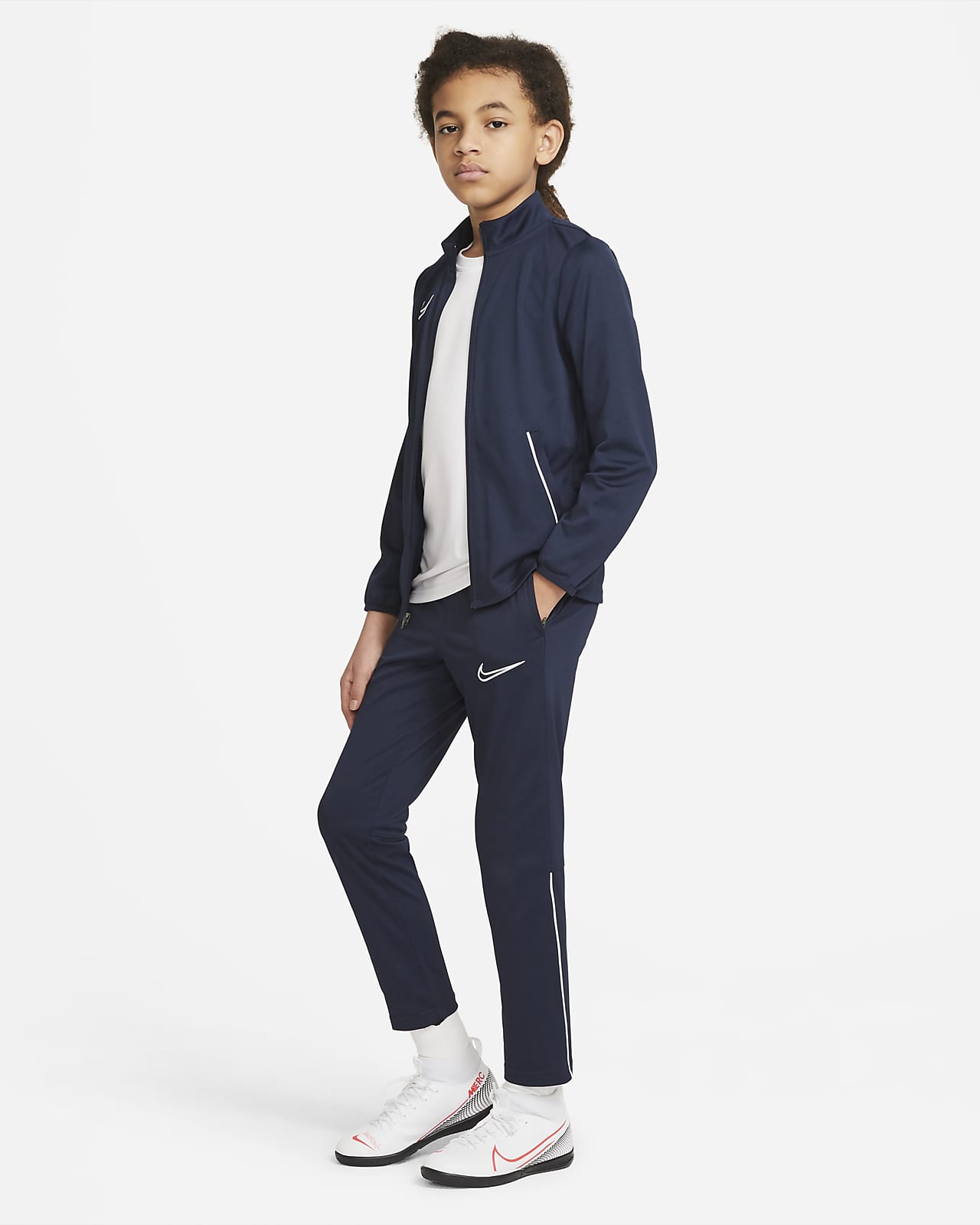 Nike Dri-FIT Academy Older Kids' Knit Football Tracksuit. Nike SA