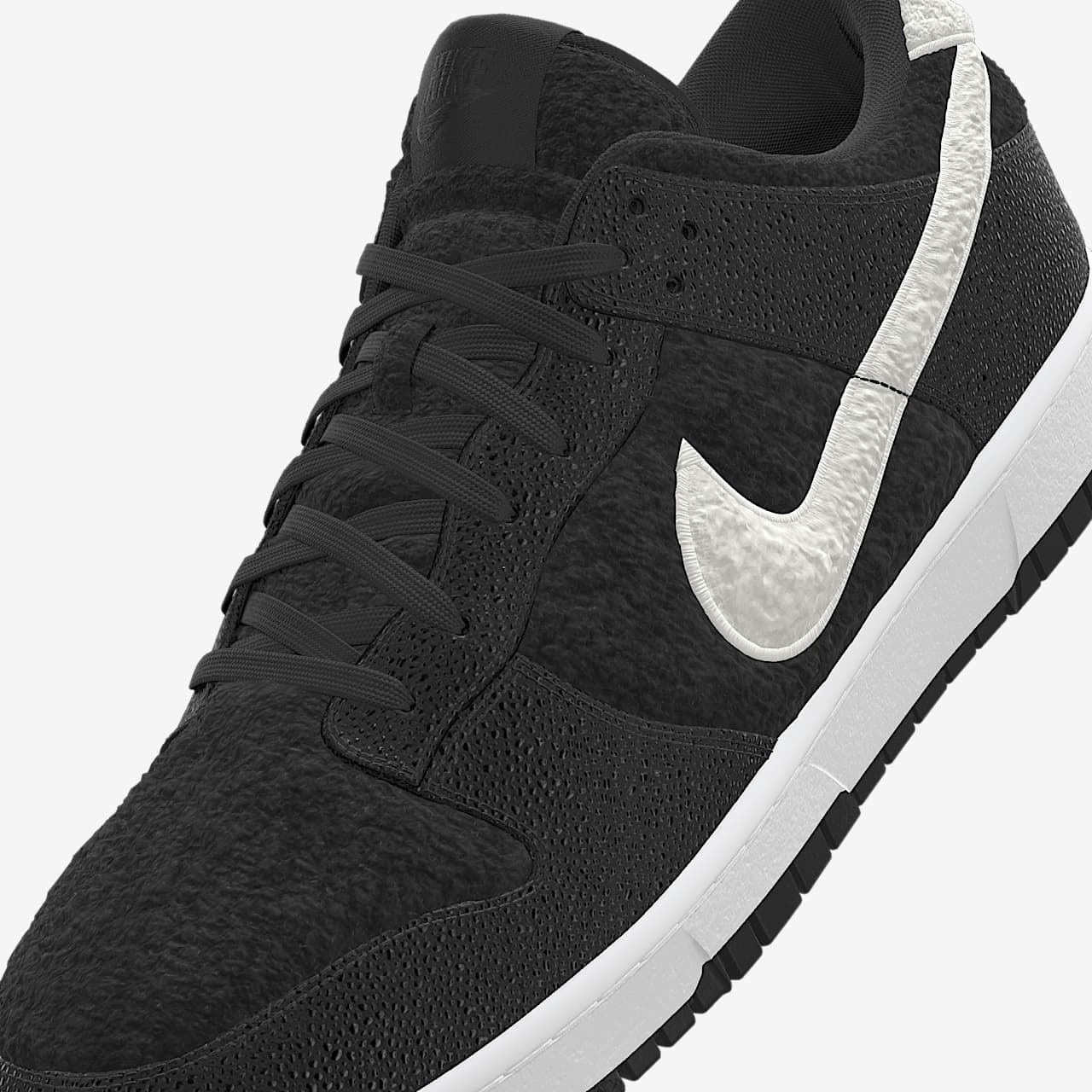 Nike Dunk Low Premium Fleece By You Custom Women's Shoes. Nike UK