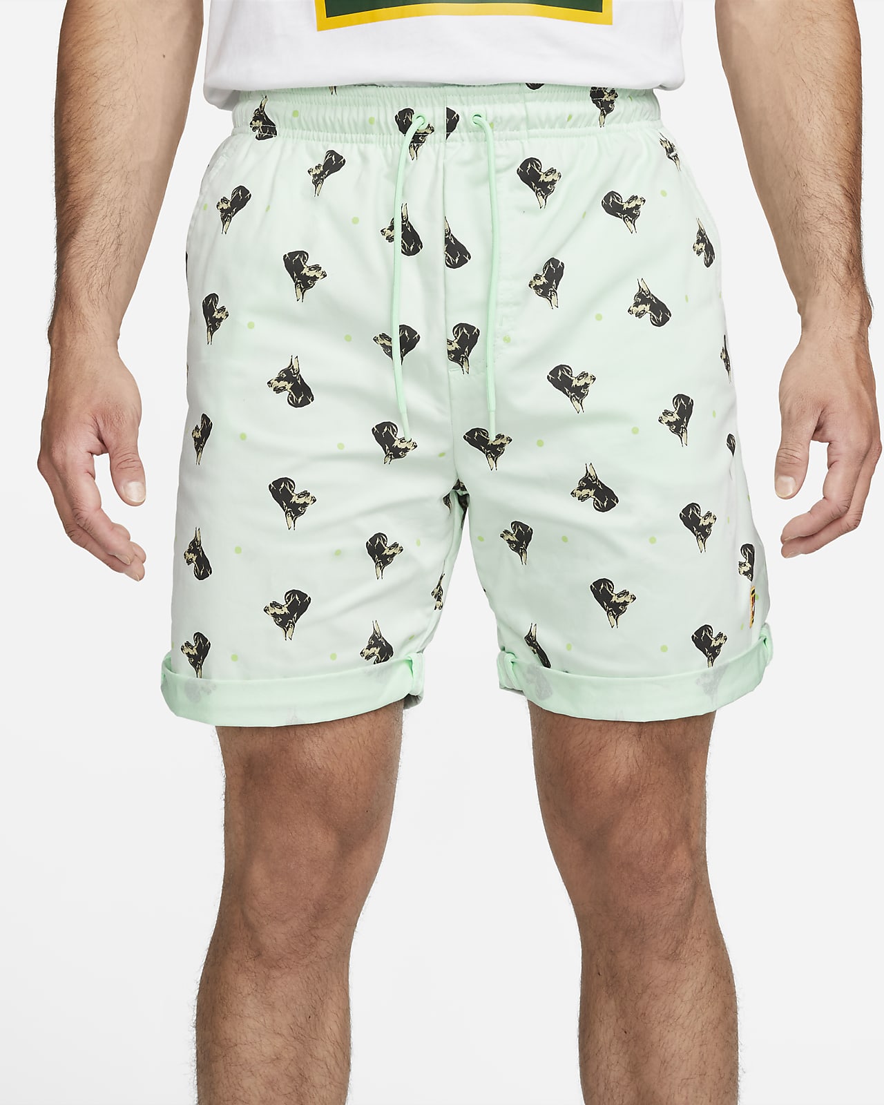 Short de tennis imprimé NikeCourt Dri-FIT pour homme. Nike LU