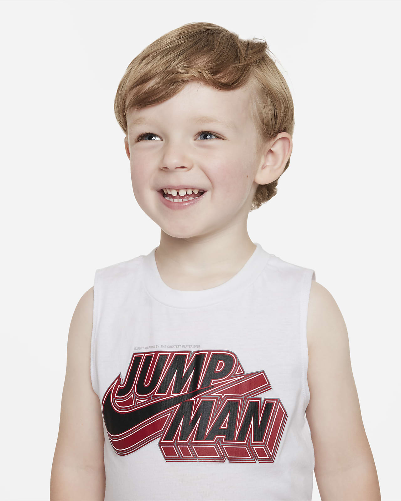 Set med linne och shorts Jordan för små barn. Nike SE