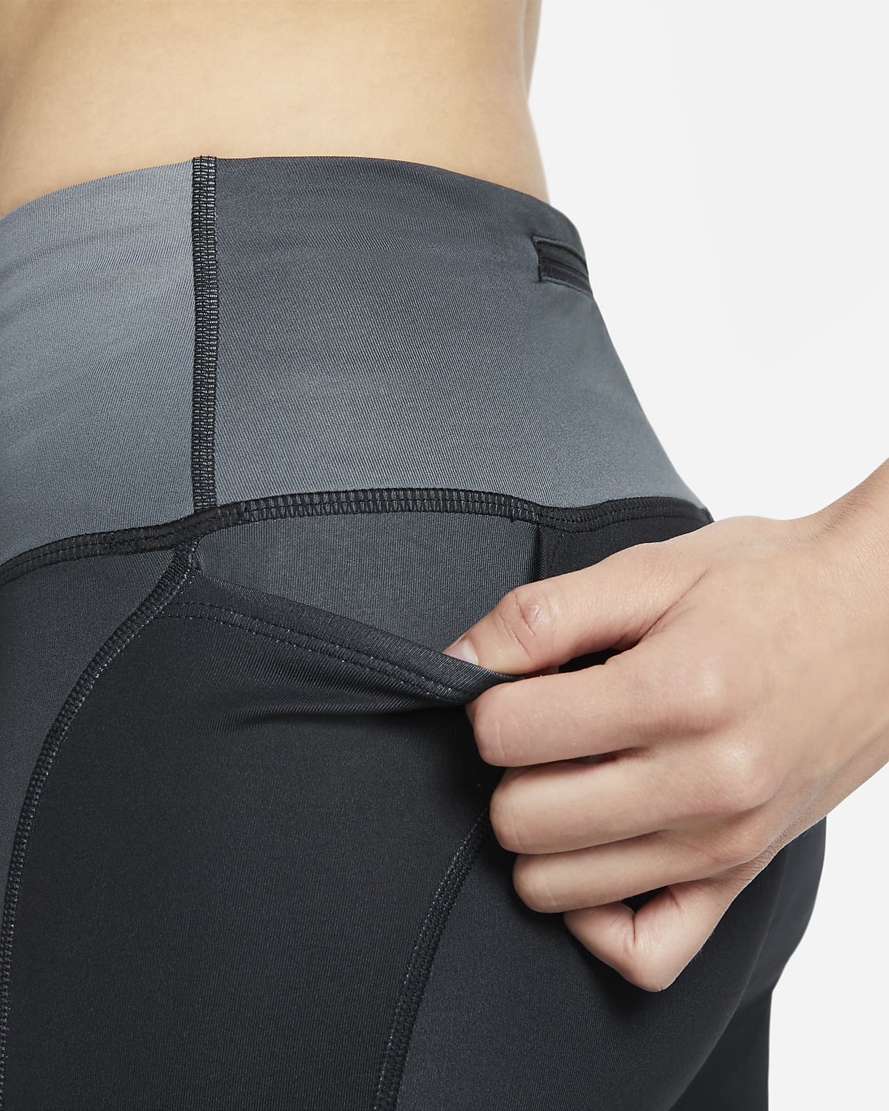 Nike Fast Women's Mid-Rise 7/8 Gradient-Dye Running Leggings with ...