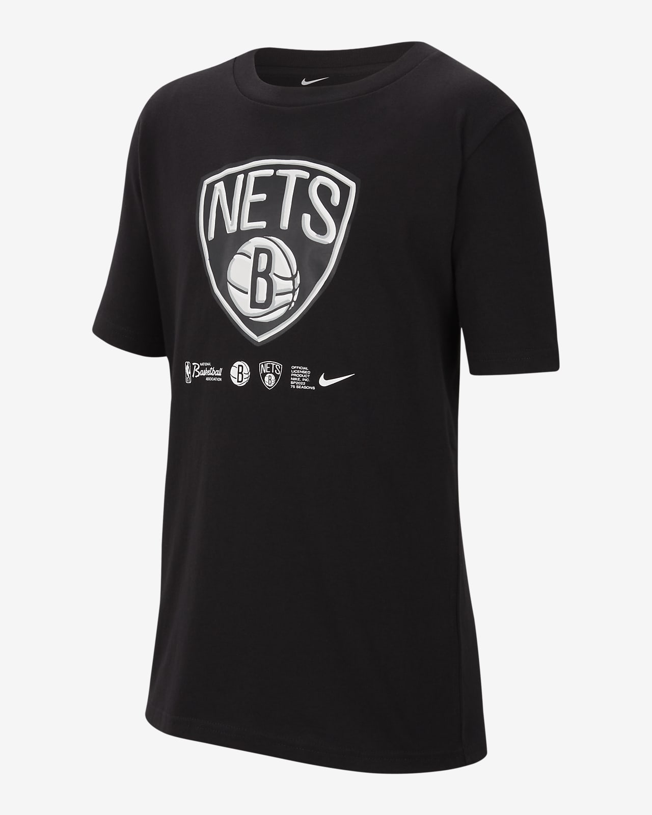 Brooklyn Nets Nike Dri-FIT NBA-s póló nagyobb gyerekeknek. Nike HU