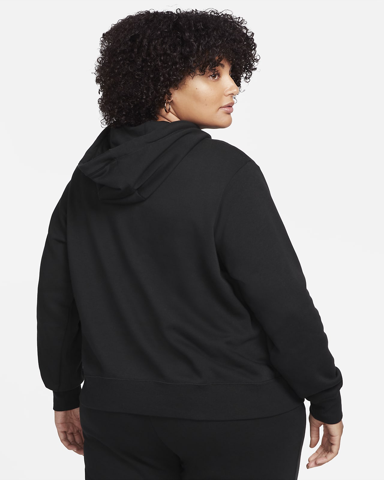 Nike Sportswear Club Fleece Womens Pullover Hoodie Plus Size Nike Ie