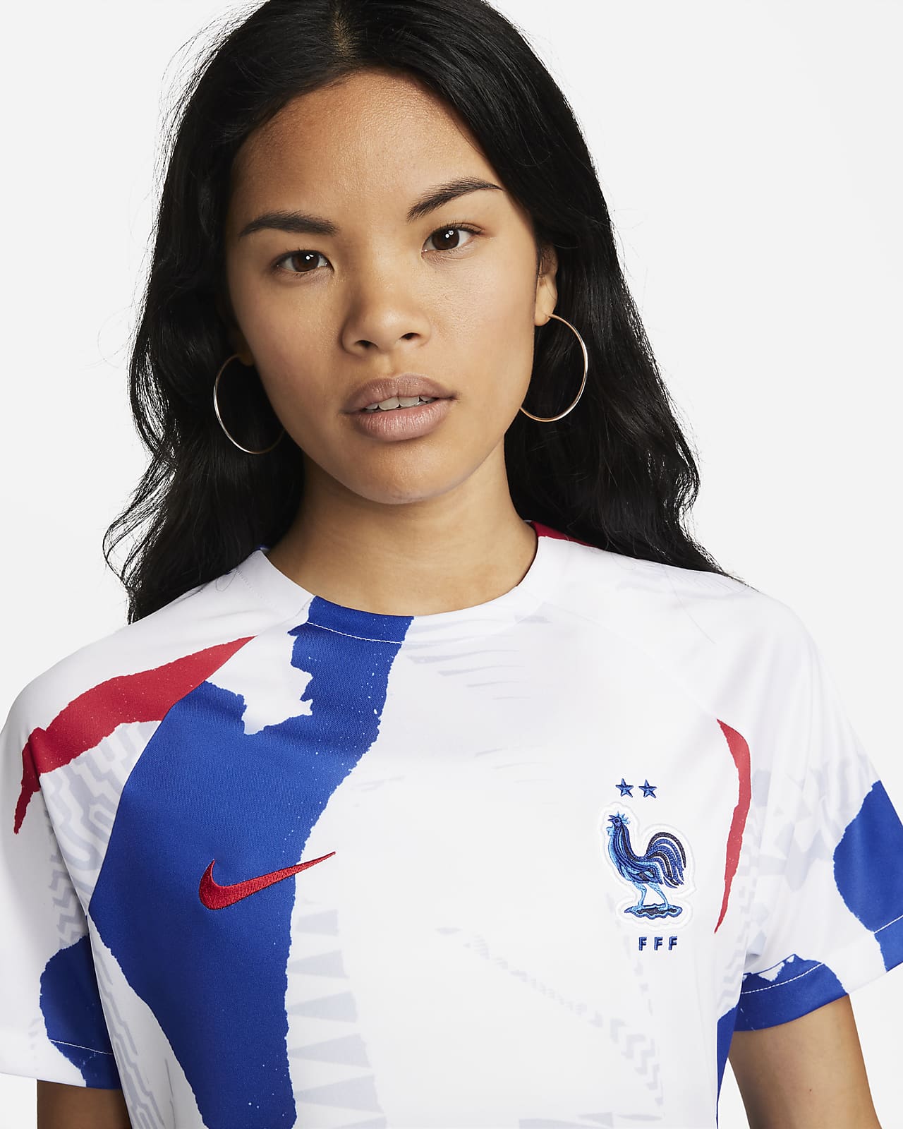 FFF Women's Nike Dri-FIT Pre-Match Football Top. Nike NZ