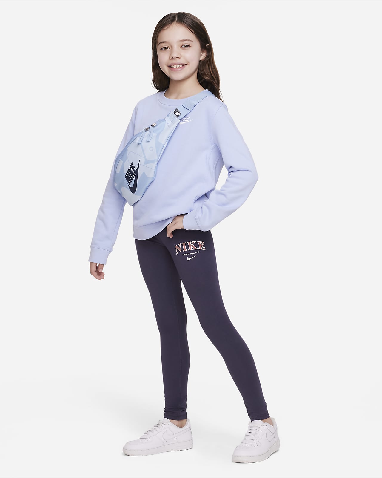 Nike Sportswear Favourites Older Kids' (Girls') High-Waisted Leggings ...