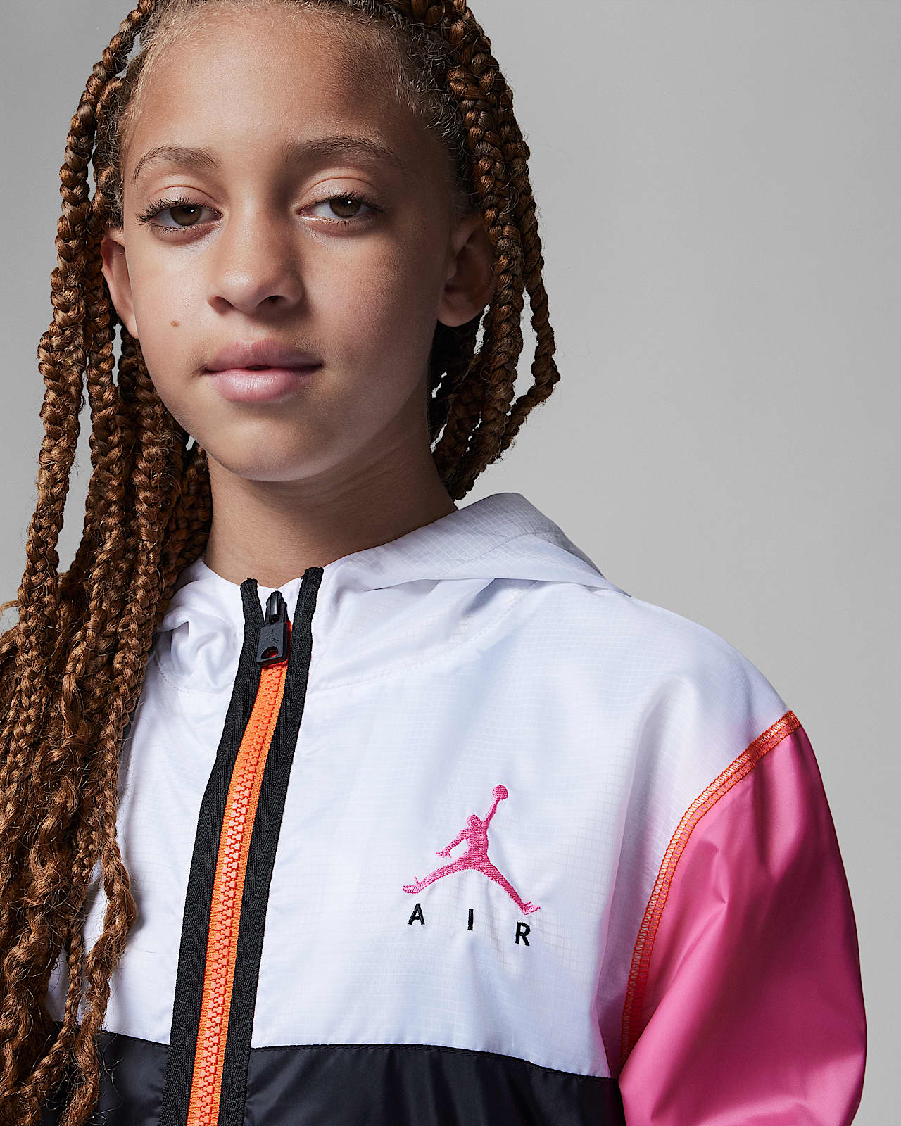 Jordan Older Kids' Colour-block Hooded Windbreaker. Nike NL