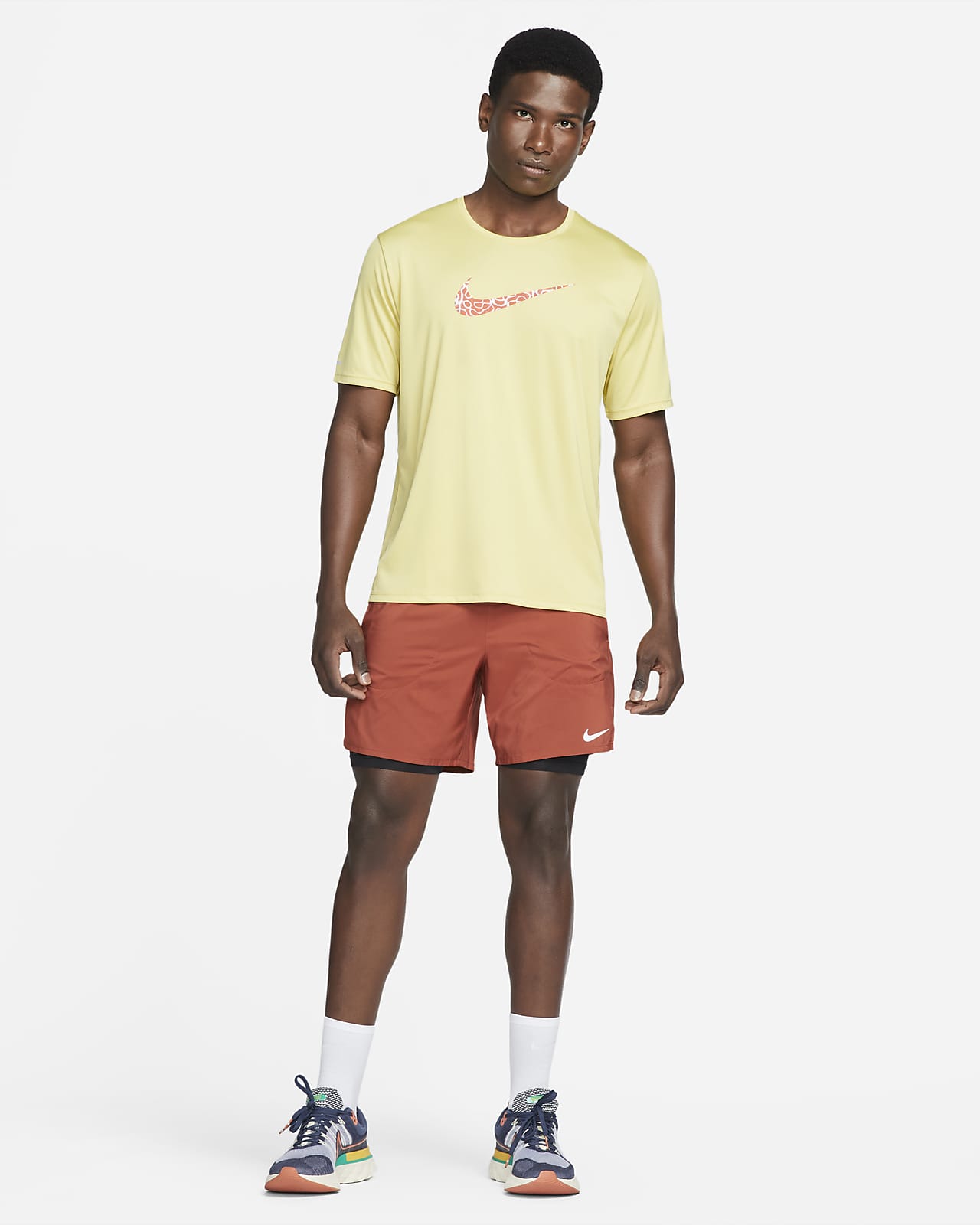 Nike Dri-FIT Wild Run Miler Men's Short-Sleeve Running Top. Nike IE