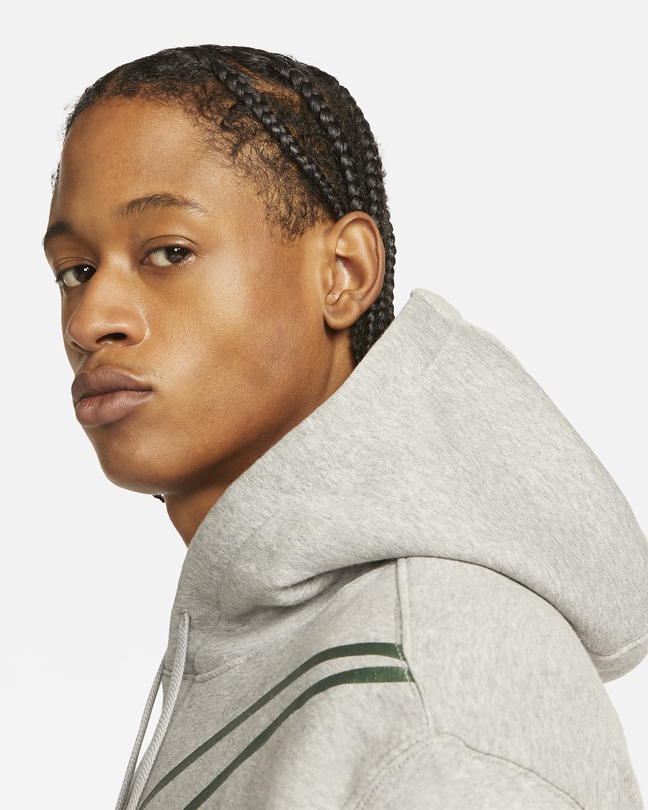 Nike Sportswear kapucnis, belebújós polár férfipulóver. Nike HU