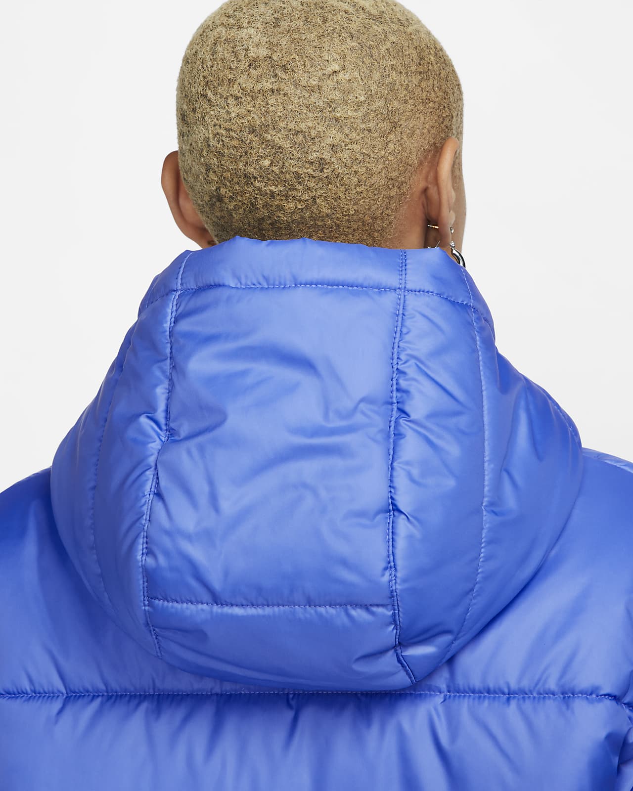 Nike Sportswear Therma-FIT Repel Women's Synthetic-Fill Hooded Jacket. Nike AT