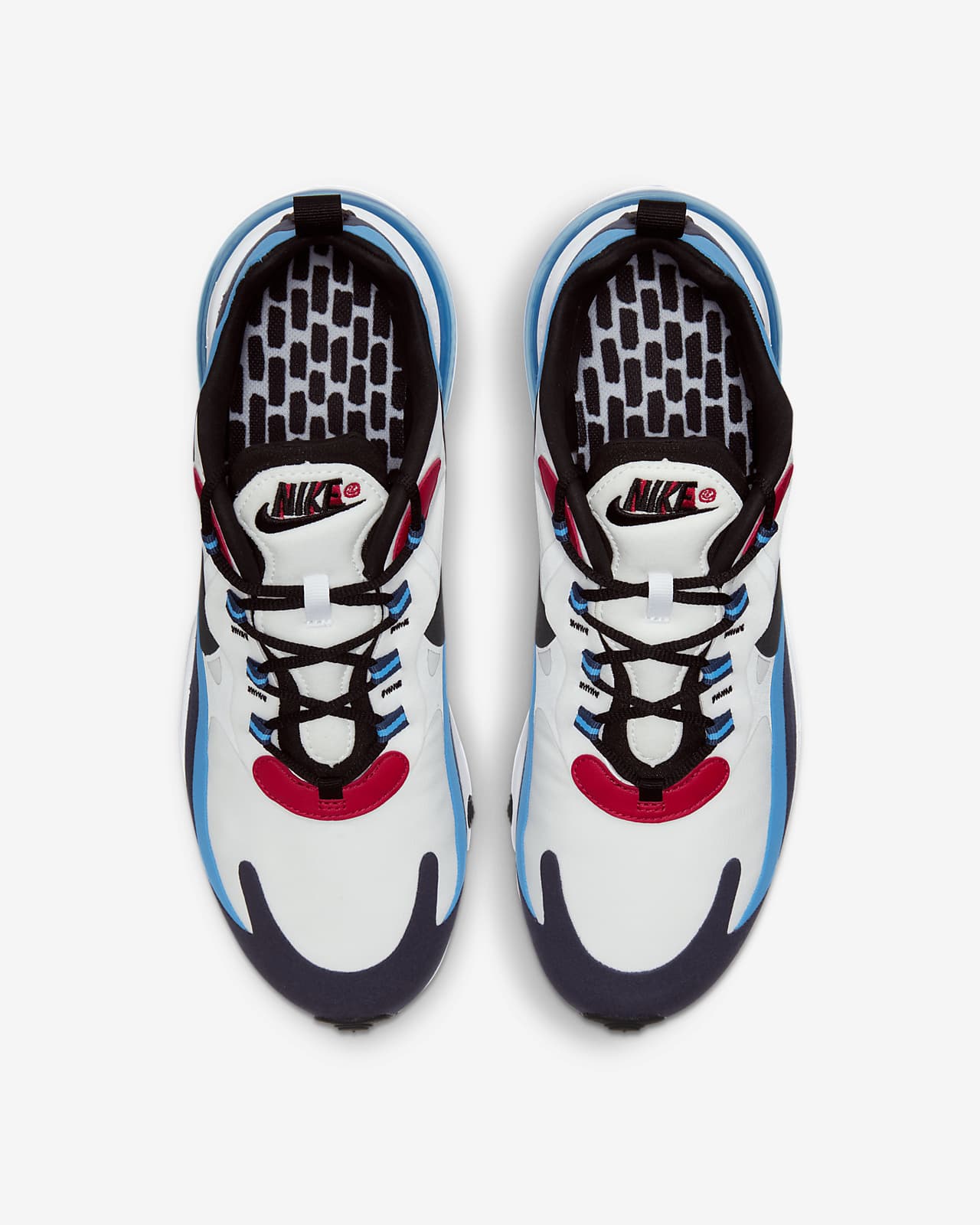 Buy mens nike 270 react black cheap online
