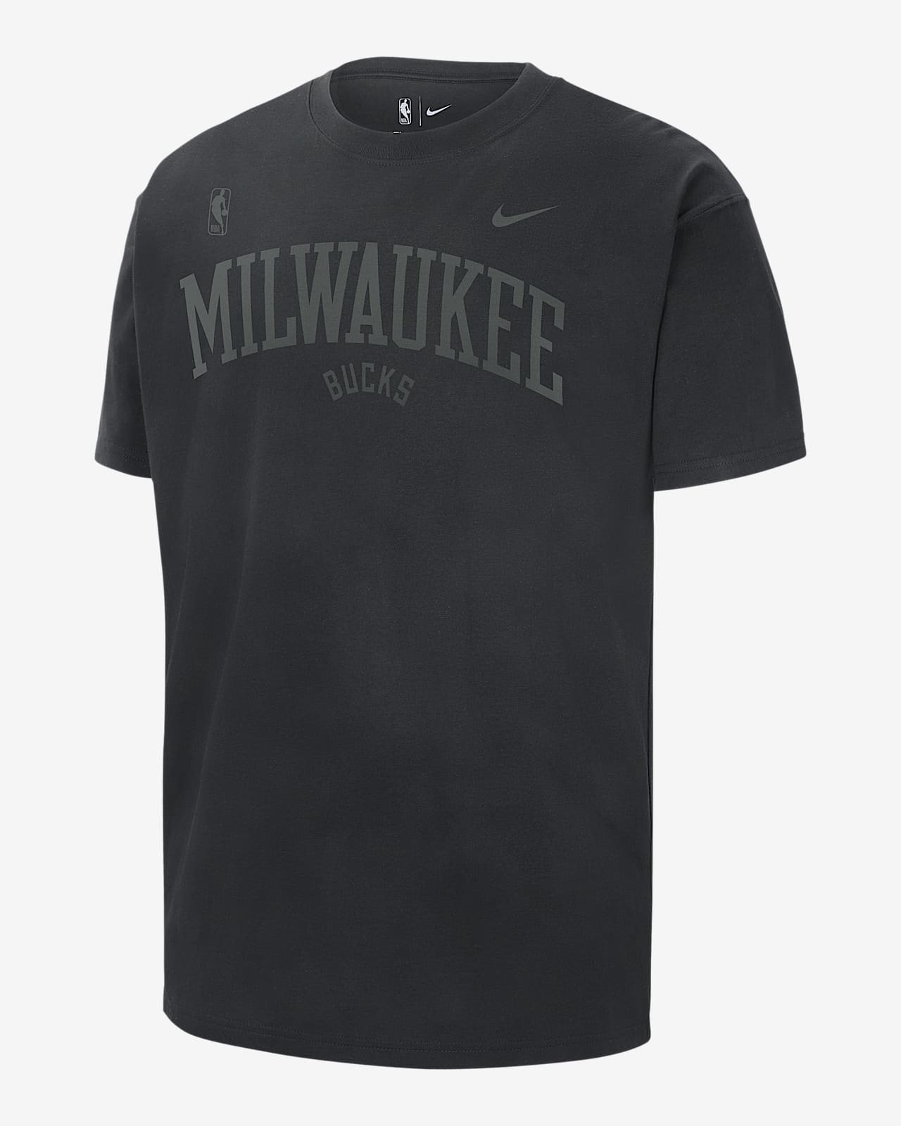 Playera Nike de la NBA para hombre Milwaukee Bucks Courtside Max90 ...