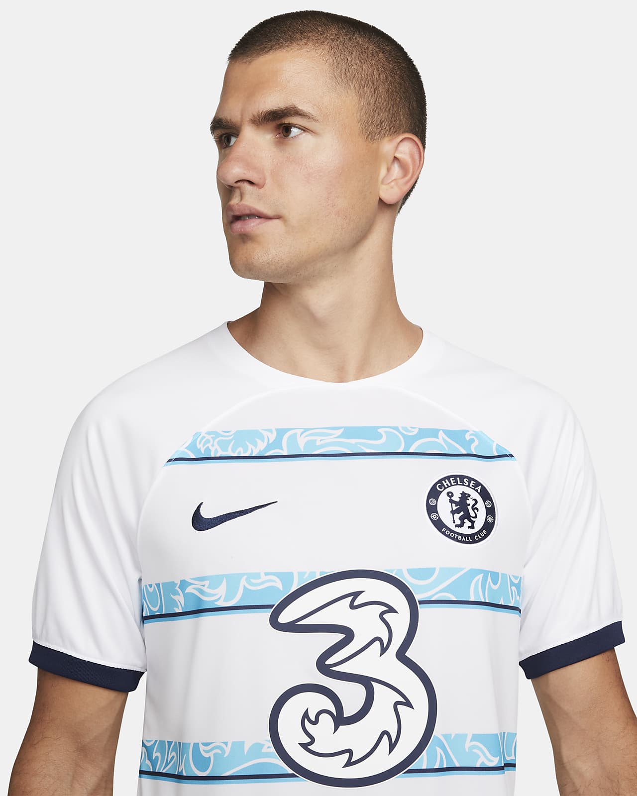 Chelsea F.C. 2022/23 Stadium Away Men's Nike Dri-FIT Football Shirt. Nike BE