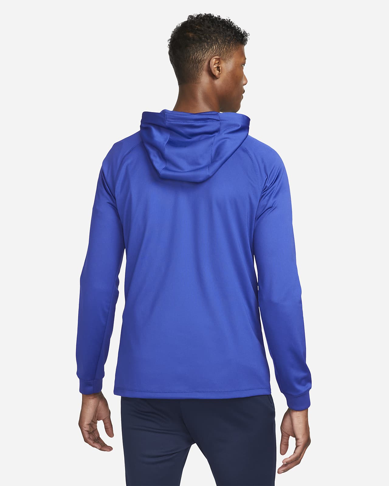 Chelsea F.C. Strike Men's Nike Dri-FIT Football Tracksuit Jacket. Nike LU