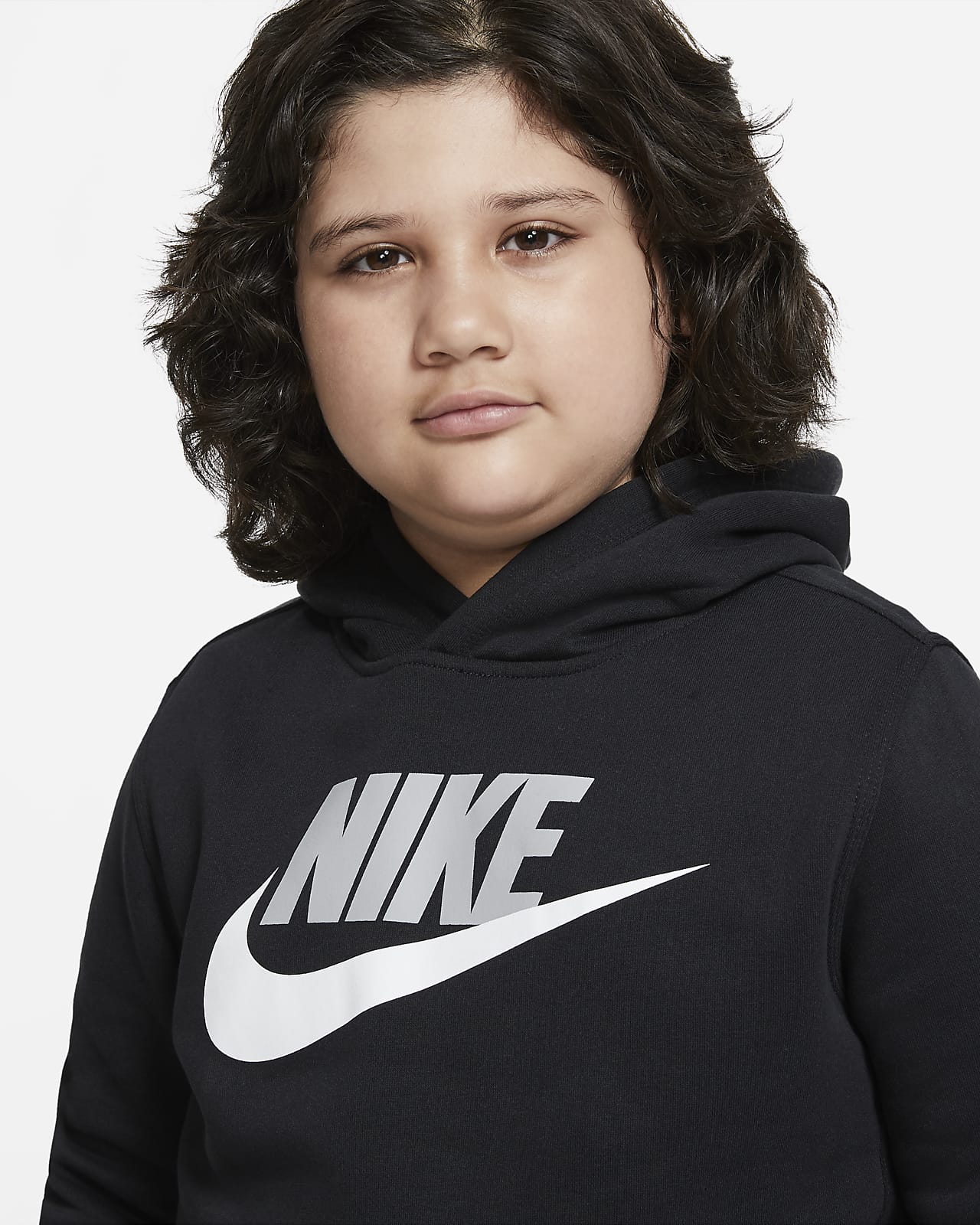 Nike Sportswear Club Fleece Big Kids Boys Pullover Hoodie Extended
