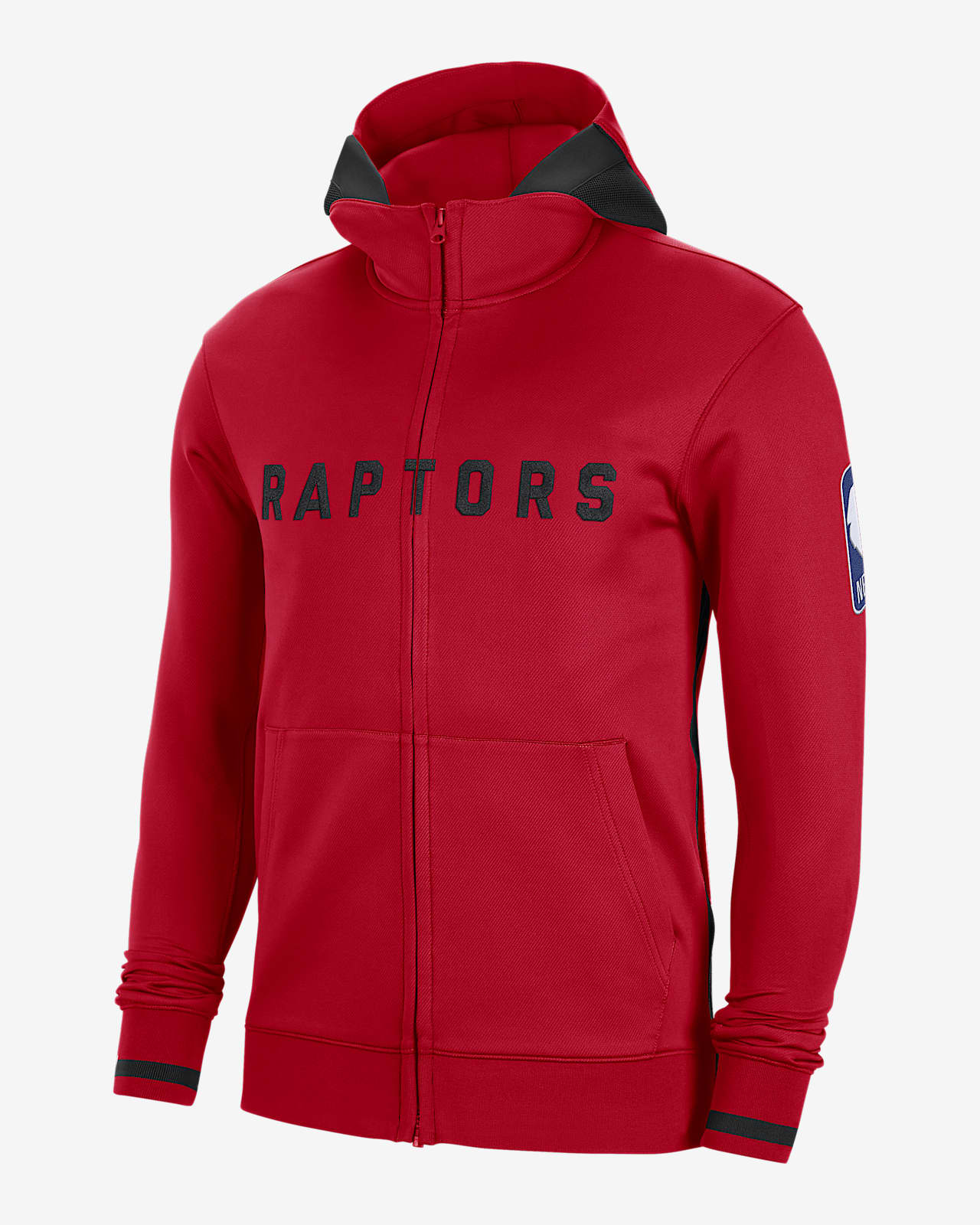 Toronto Raptors Showtime Nike Dri-FIT NBA-hoodie met rits voor heren ...