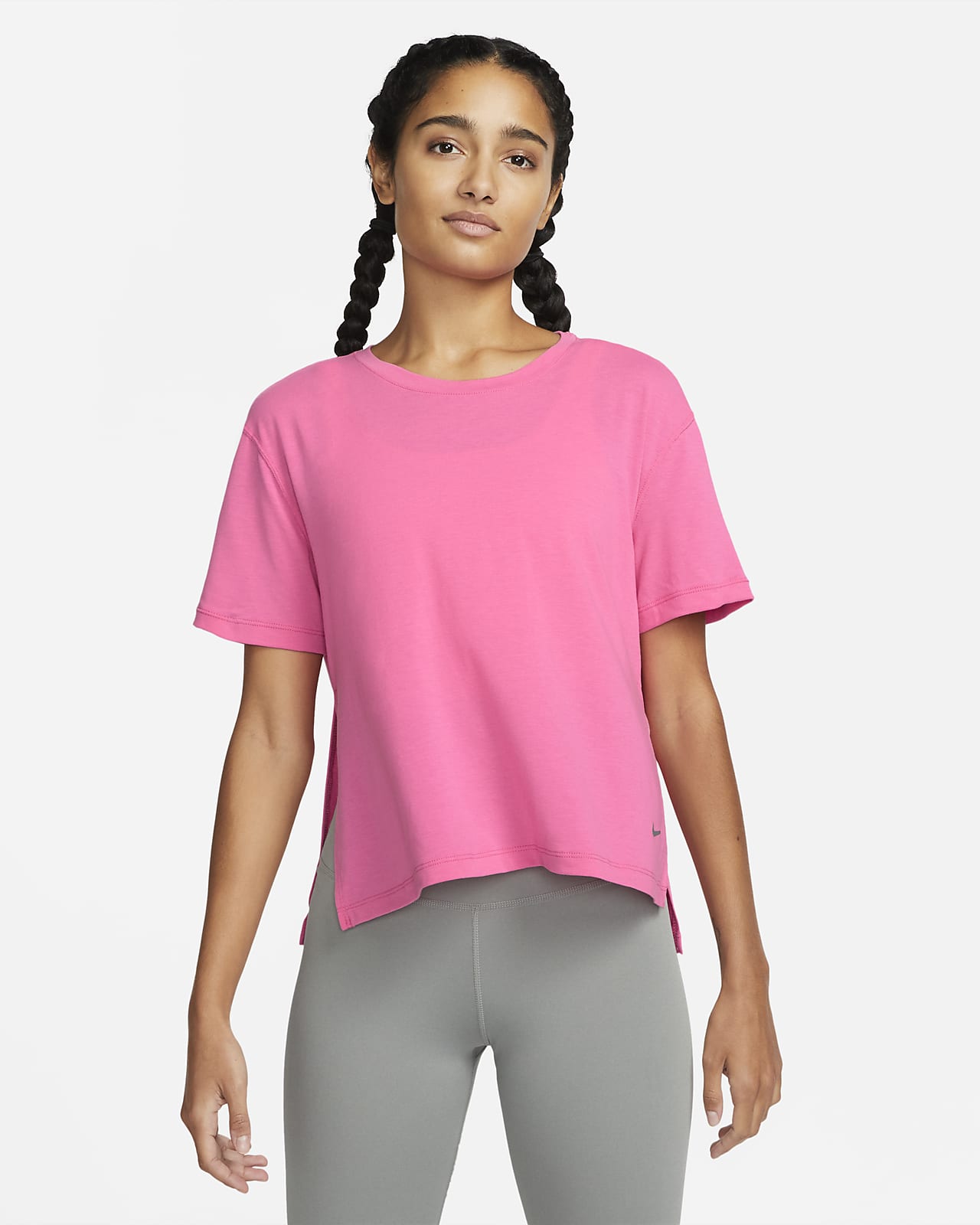 Nike Yoga Dri-FIT Part superior - Dona. Nike ES