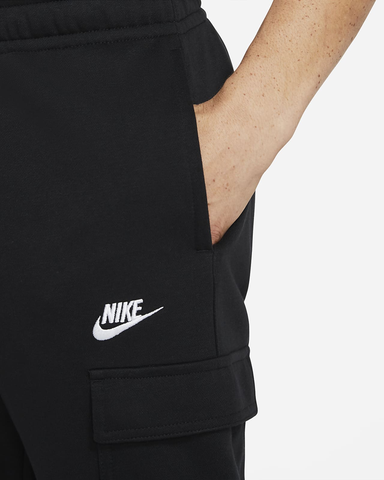 Nike Sportswear Club French Terry Men's Cargo Trousers. Nike AE
