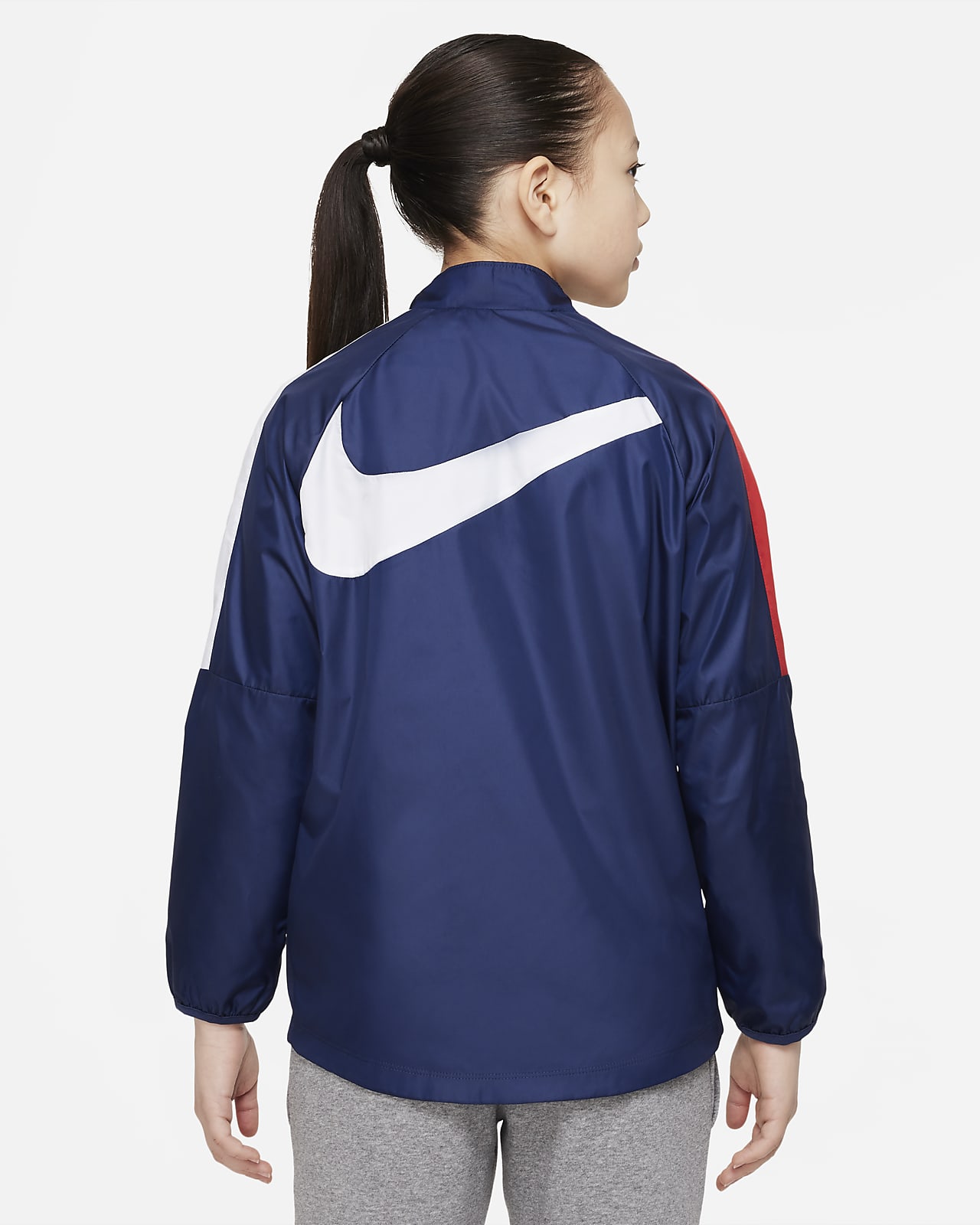 Paris Saint-Germain Repel Academy AWF Older Kids' Football Jacket. Nike GB