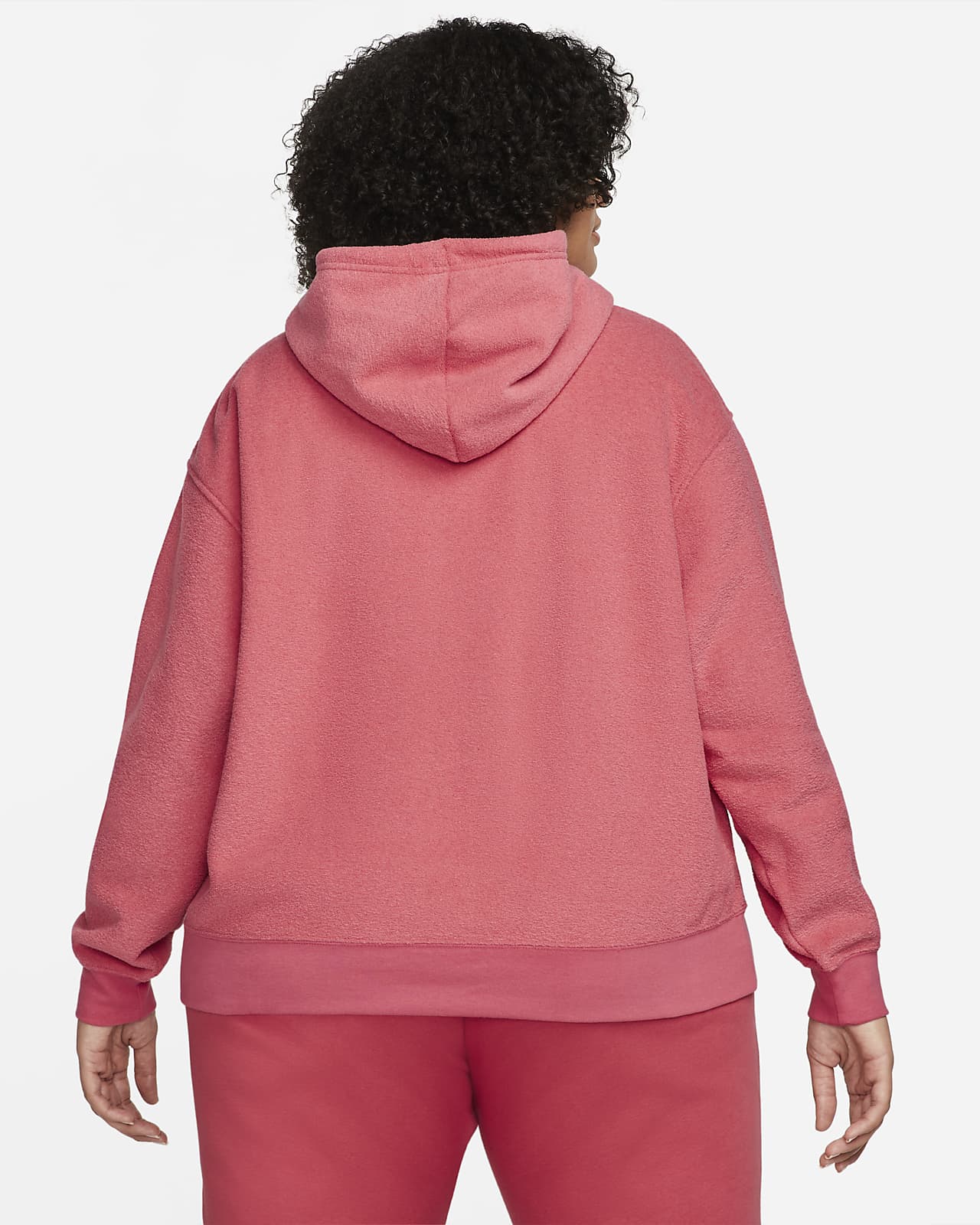 Nike Sportswear Essentials Women's Plush Hoodie (Plus Size). Nike IE