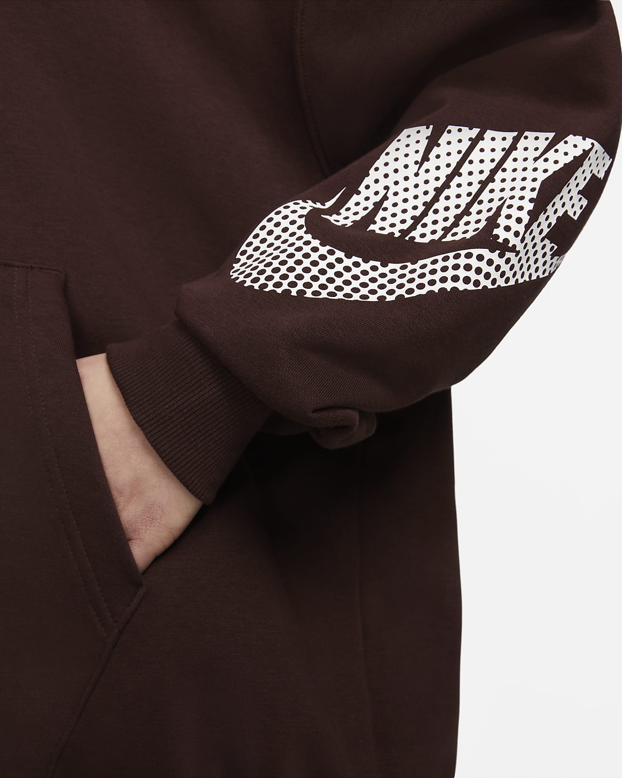 Nike Sportswear Women's Full-zip Fleece Hoodie. Nike IE