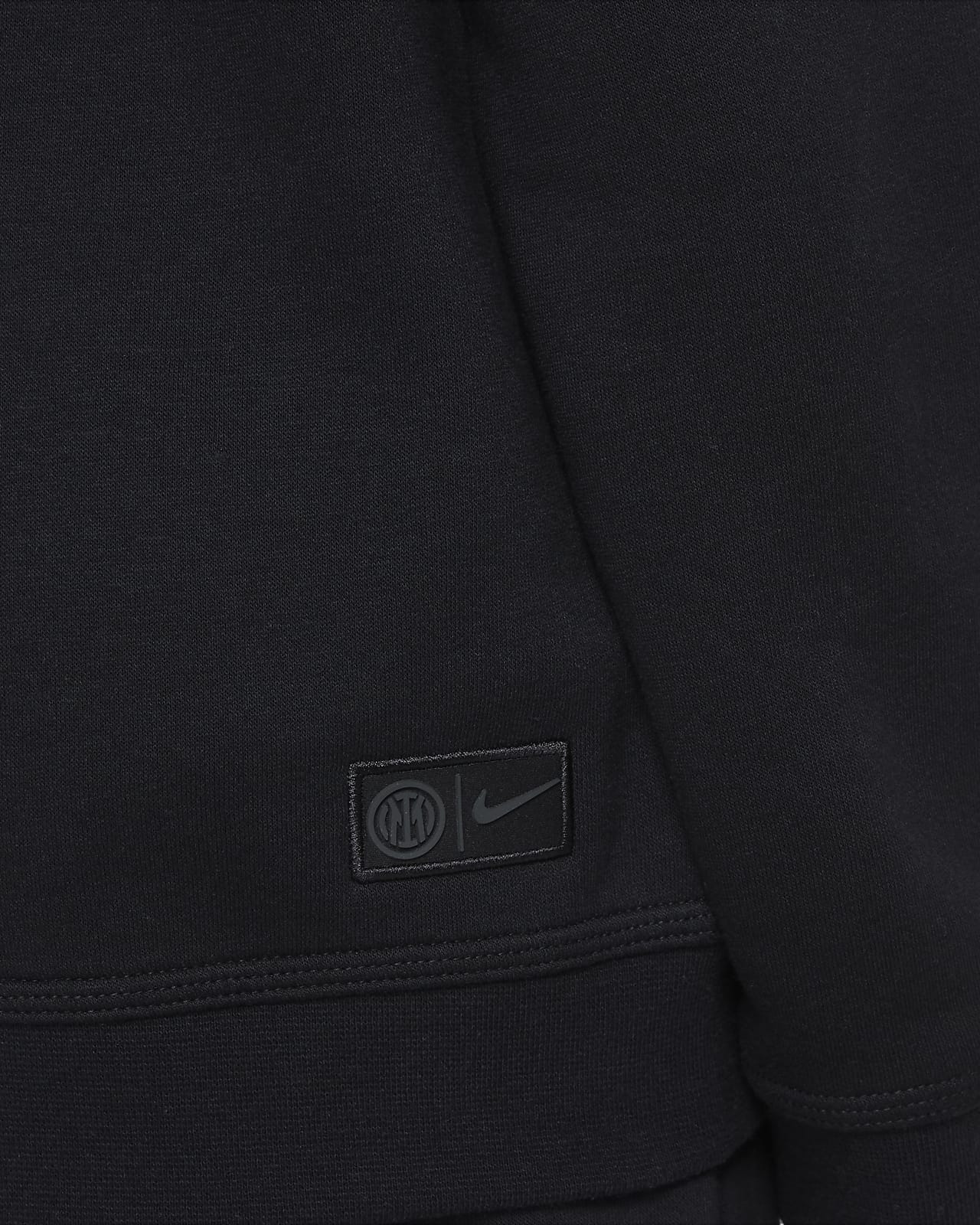 Inter Milan Older Kids' Full-Zip Fleece Hoodie. Nike CA