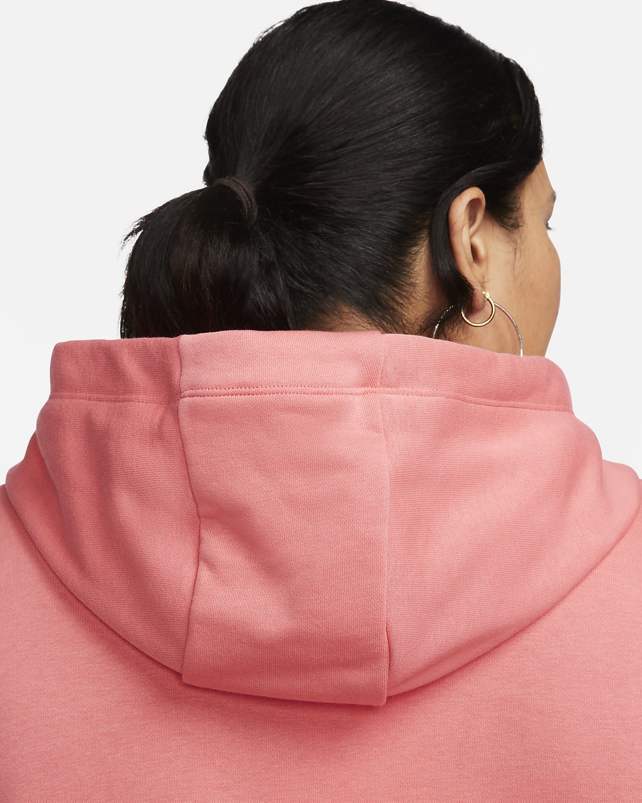 Nike Sportswear Club Fleece Womens Pullover Hoodie Plus Size Nike Ae
