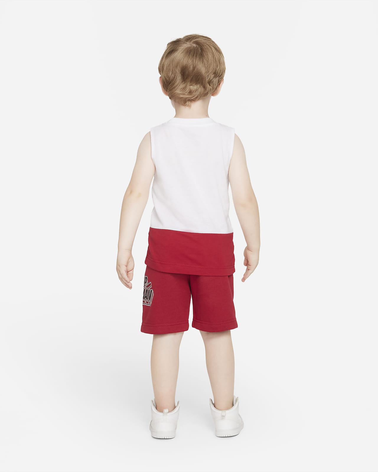 Set med linne och shorts Jordan för små barn. Nike SE