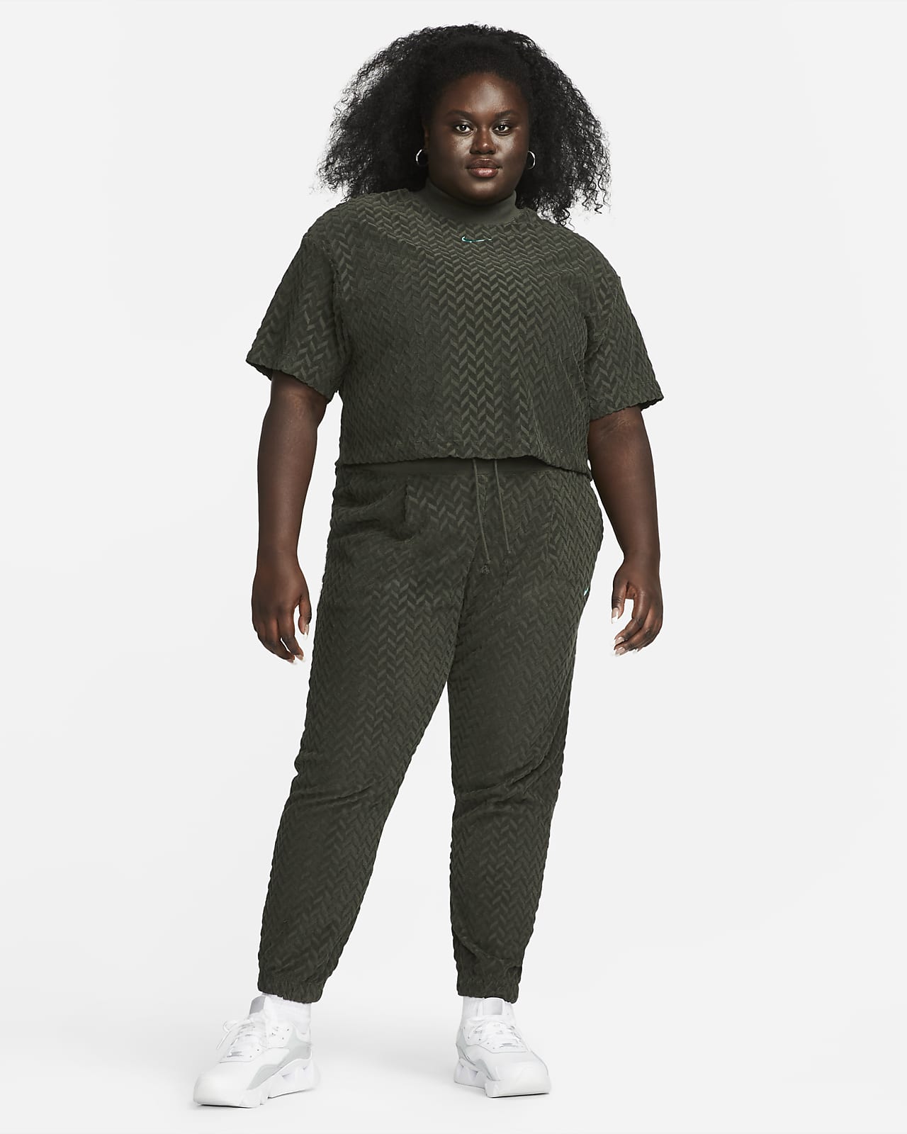 Nike Sportswear Everyday Modern Women's All-Over Boxy Top. Nike LU