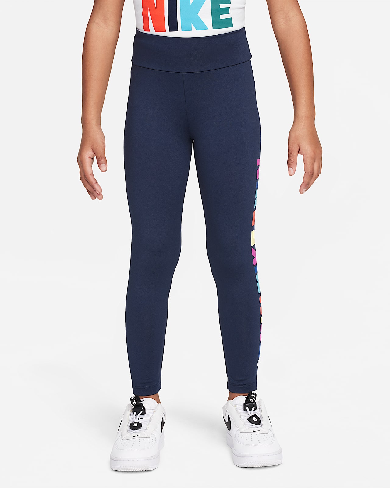 Nike Block Leggings Younger Kids' Leggings. Nike BE