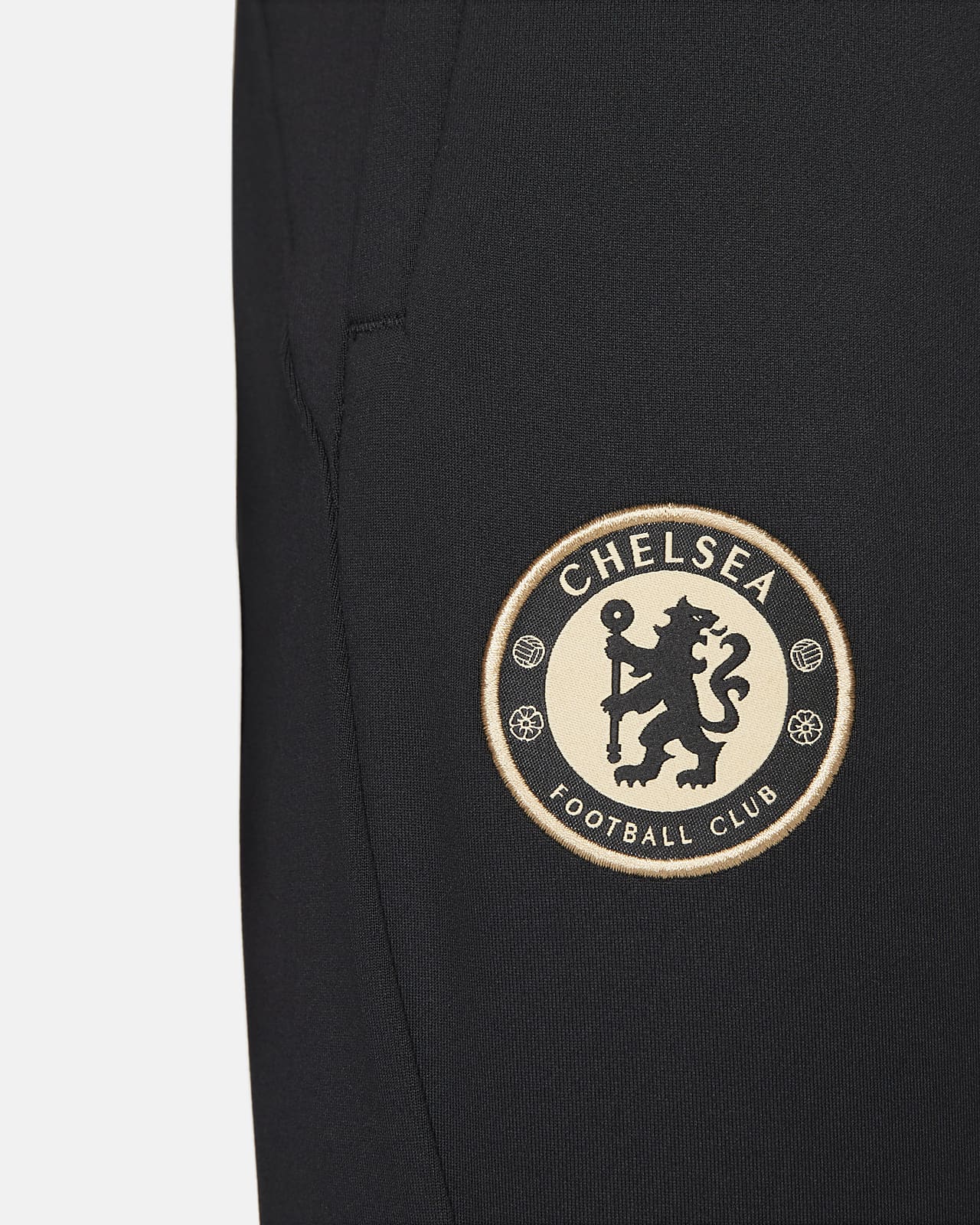 Chelsea F.C. Strike Men's Nike Dri-FIT Knit Football Pants. Nike PT