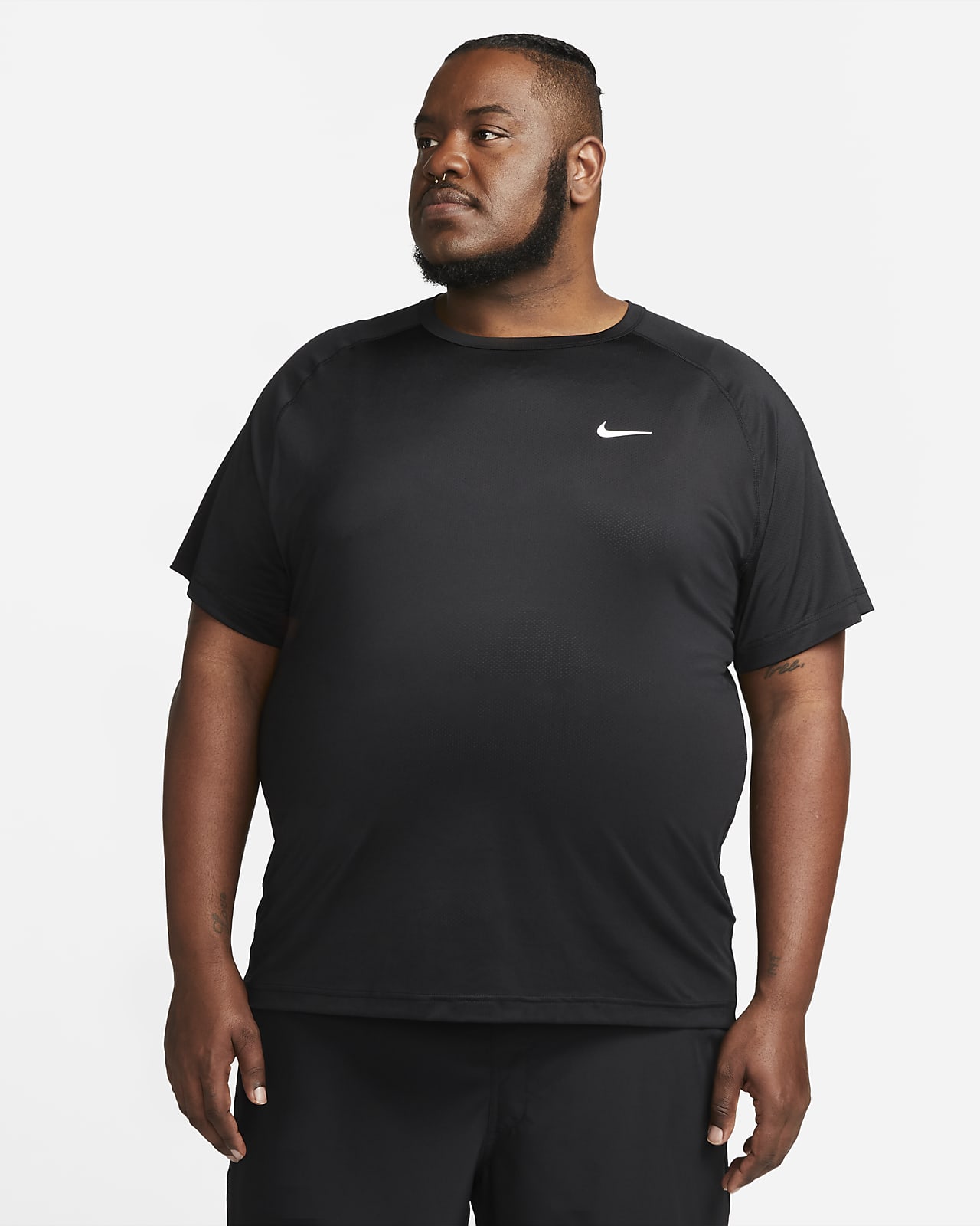 Nike Dri-FIT Ready Men's Short-Sleeve Fitness Top. Nike CH