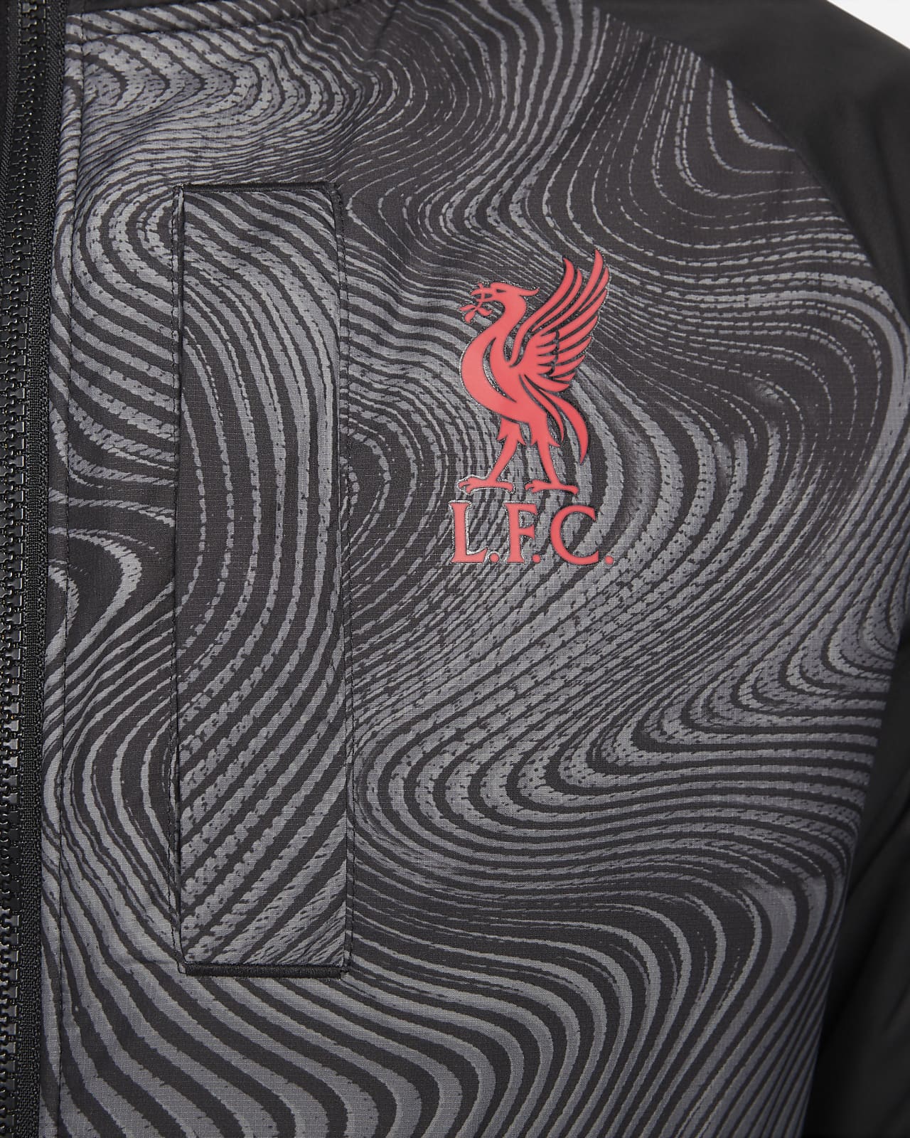 Liverpool F.C. AWF Men's Winterized Full-Zip Football Jacket. Nike NL
