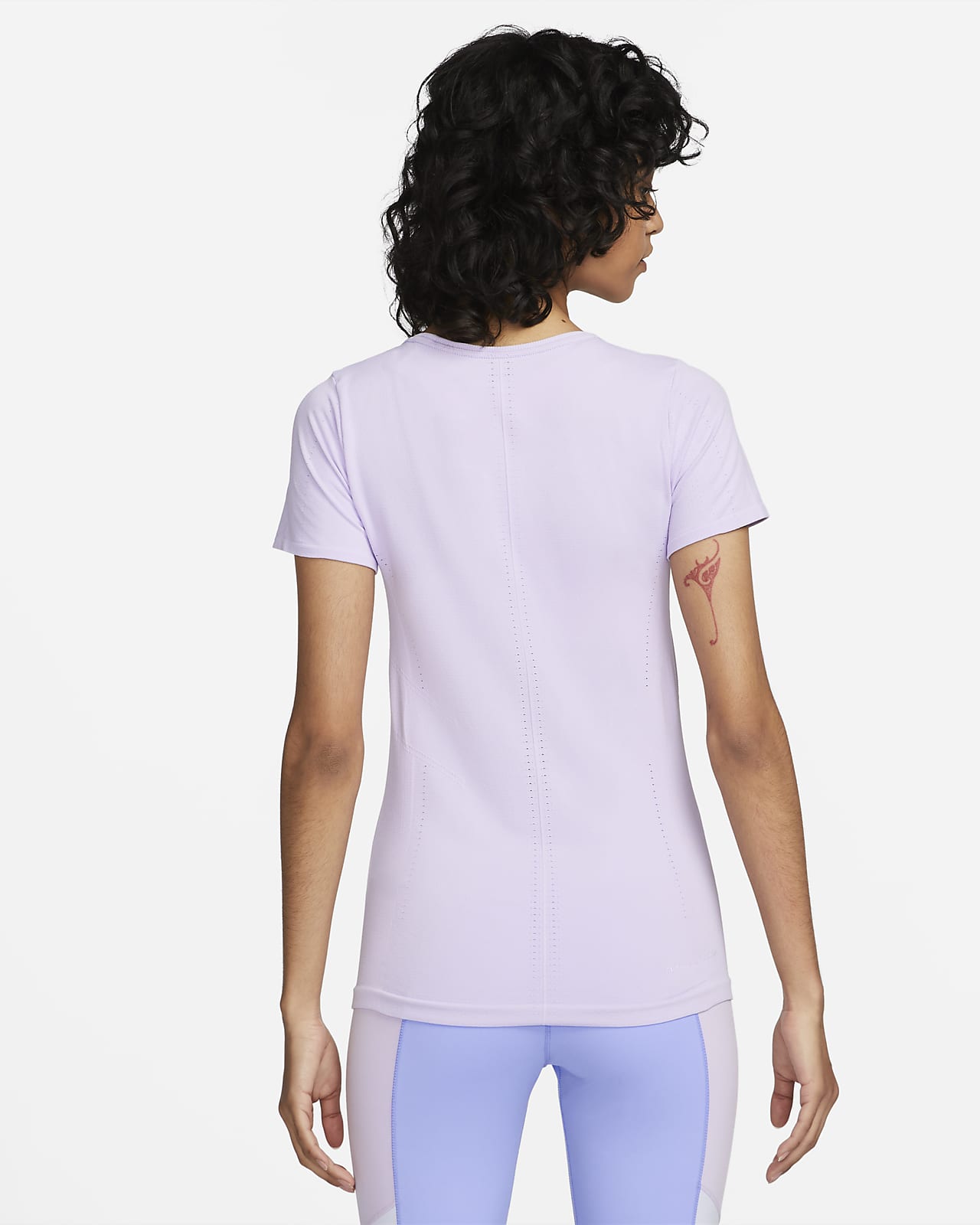 Nike Dri-FIT ADV Aura Women's Slim-Fit Short-Sleeve Top. Nike NL
