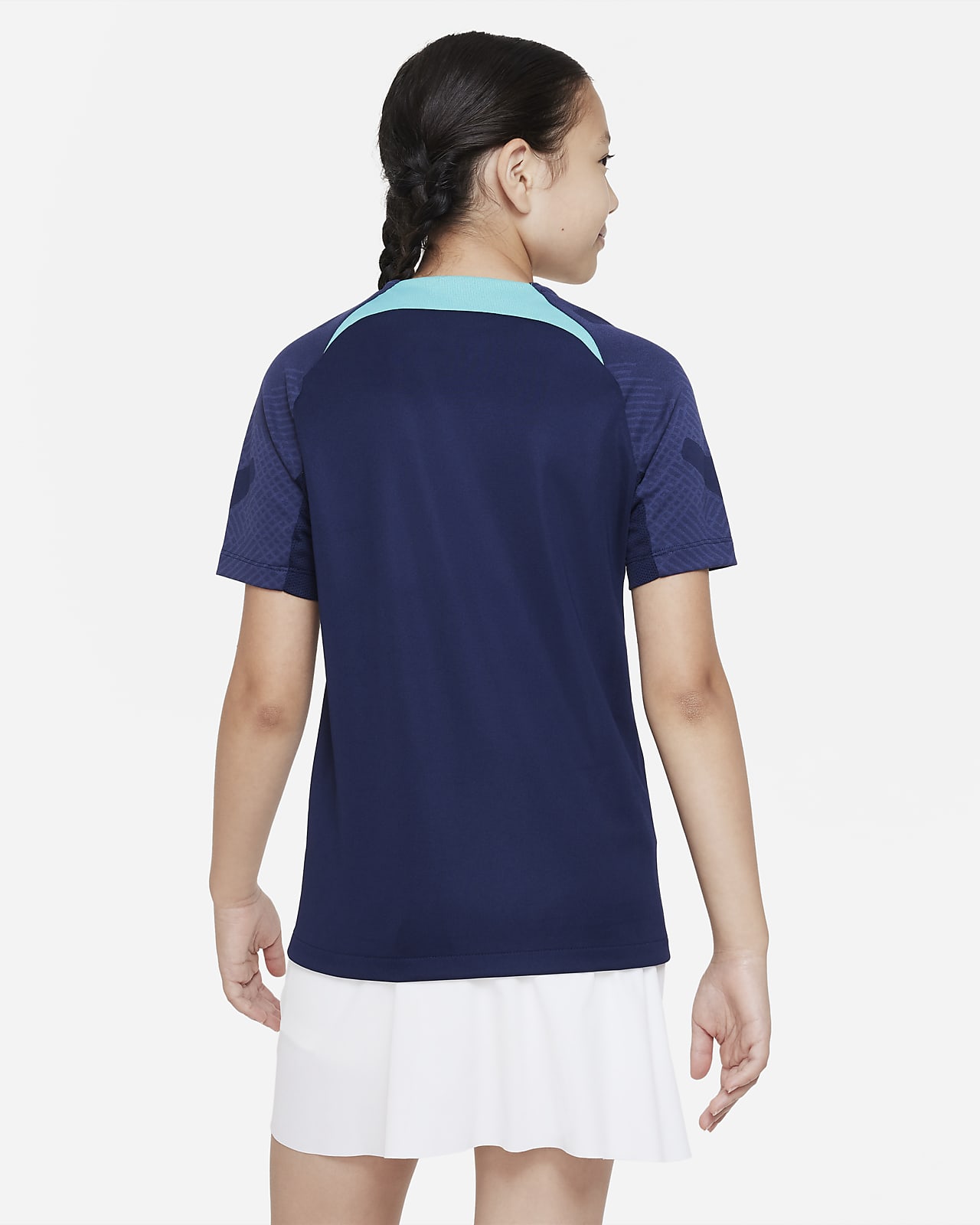 Inter Milan Strike Older Kids' Nike Dri-FIT Short-Sleeve Football Top ...