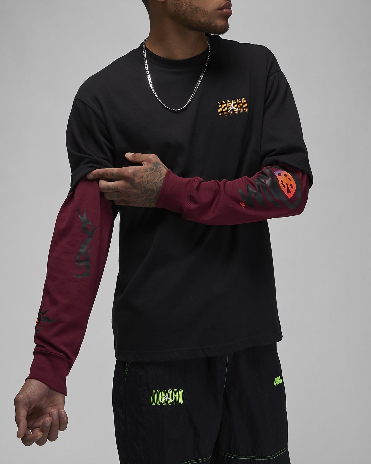 Jordan Flight MVP Men's Long-Sleeve Top. Nike AE Jordan Flight MVP Men's Long-Sleeve Top. Nike AE