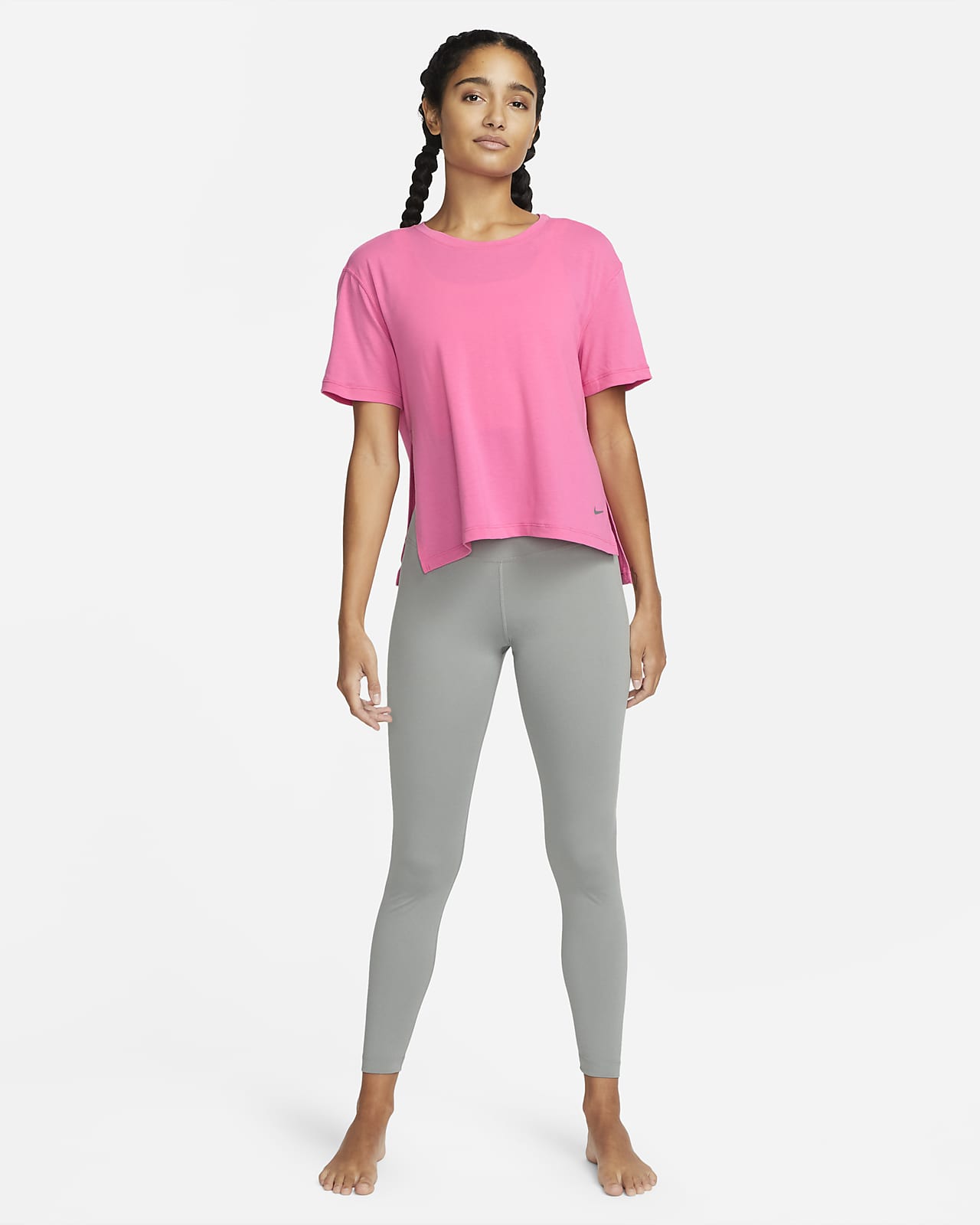 Nike Yoga Dri-FIT Part superior - Dona. Nike ES