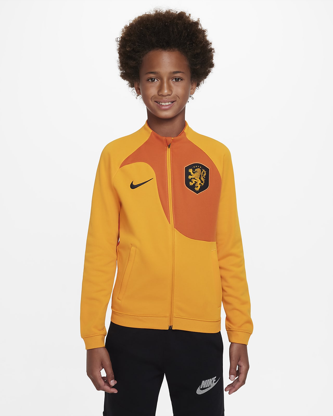 Netherlands Academy Pro Older Kids' Nike Football Jacket. Nike IE