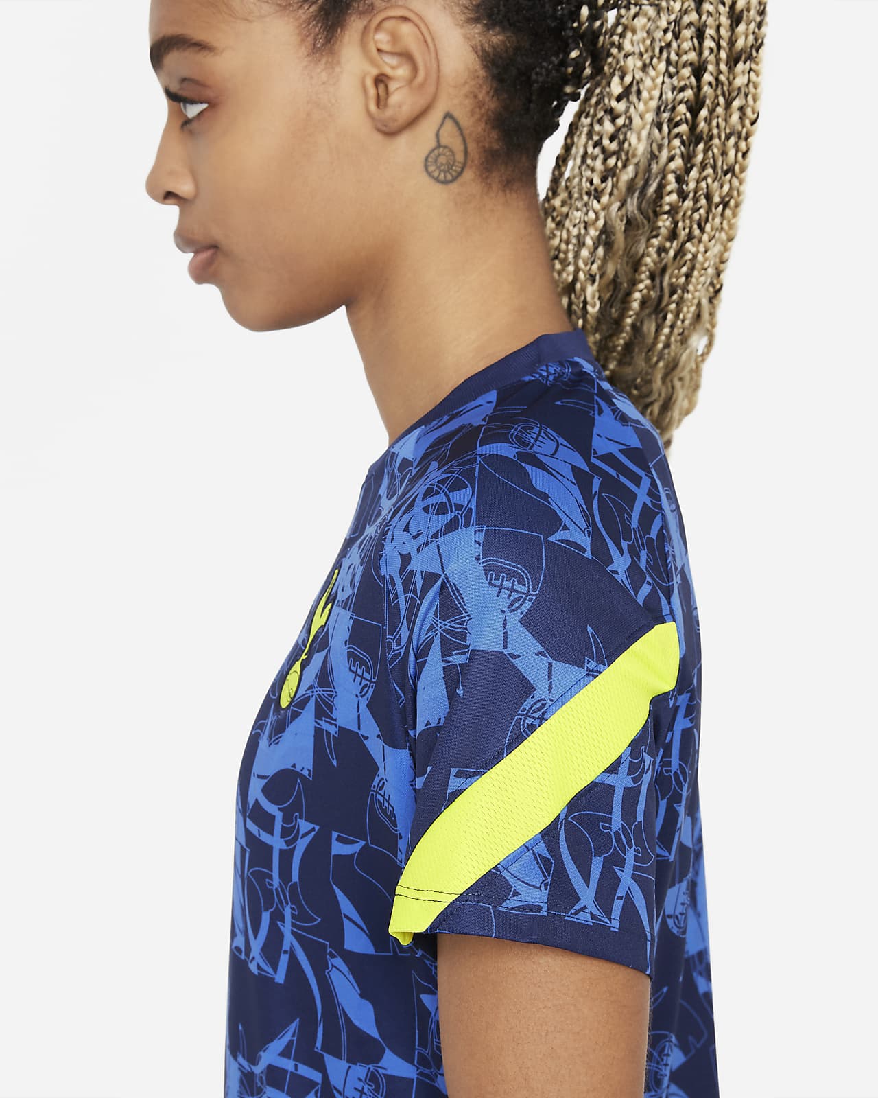 Tottenham Hotspur Women's Pre-Match Short-Sleeve Football Top. Nike NL