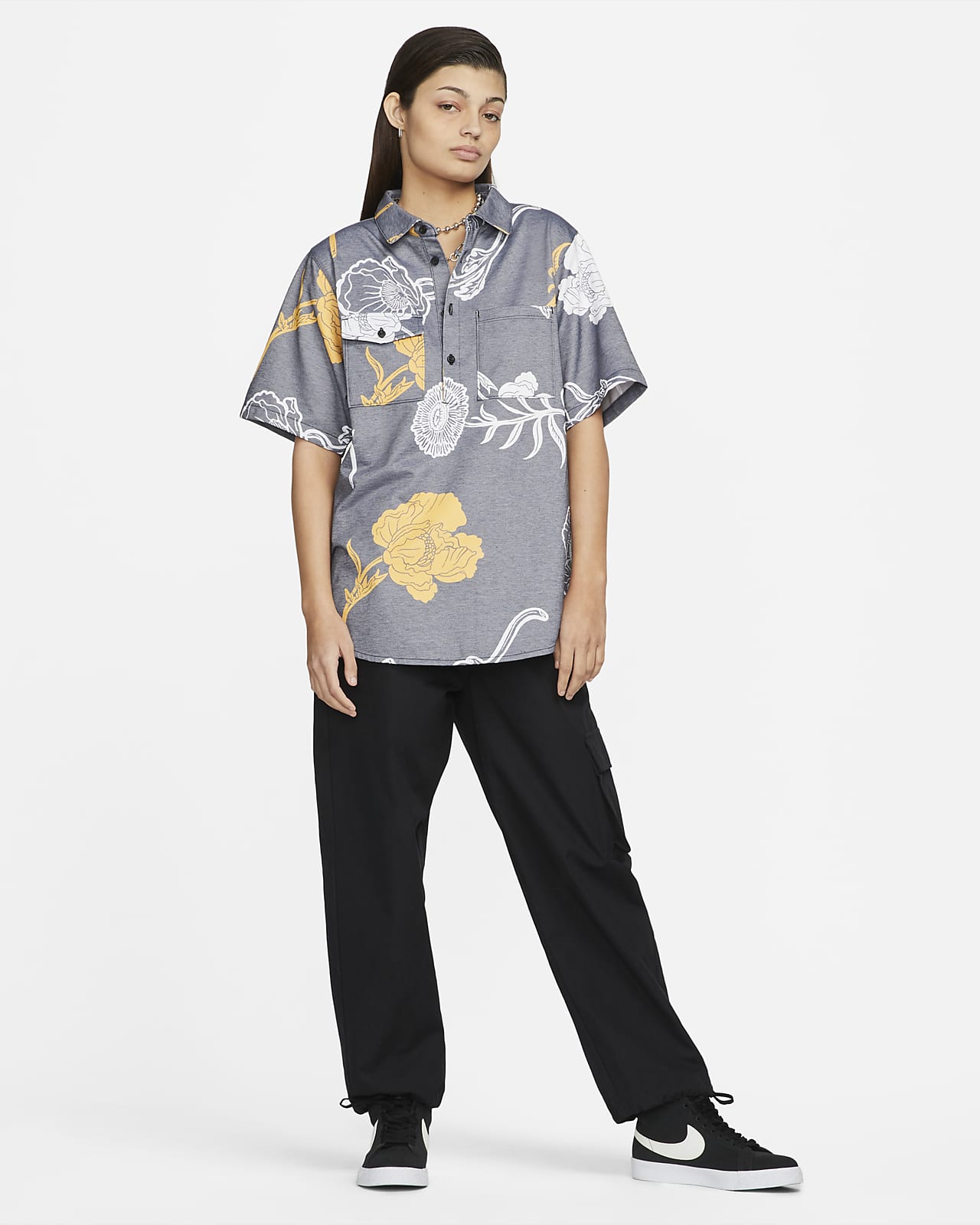 Nike SB Printed Knit Skate Top. Nike AE