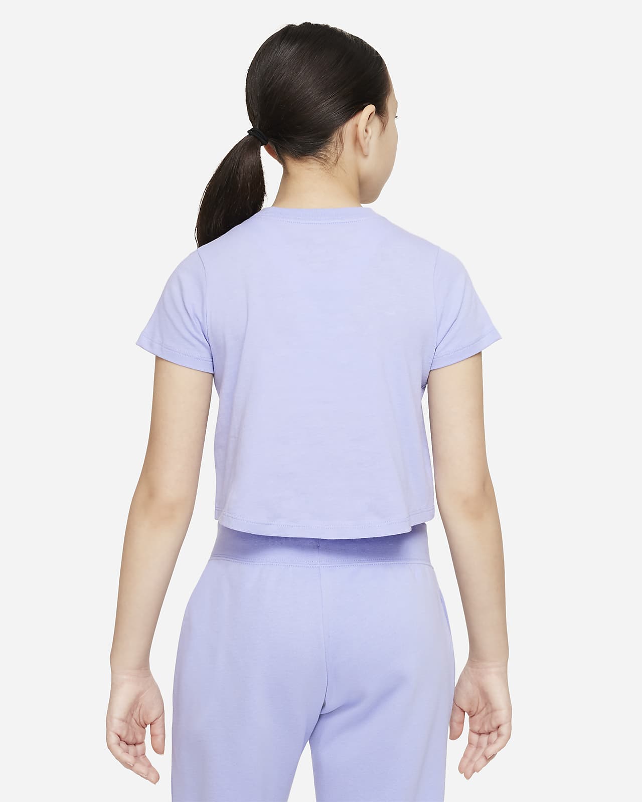 Nike Sportswear Older Kids' (Girls') Cropped T-Shirt. Nike CZ