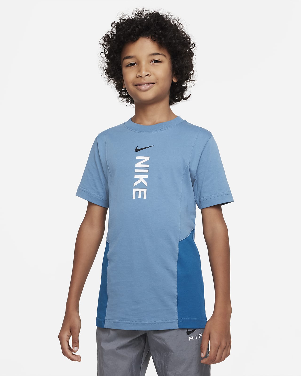 Nike Sportswear Hybrid Older Kids' (Boys') Top. Nike SI