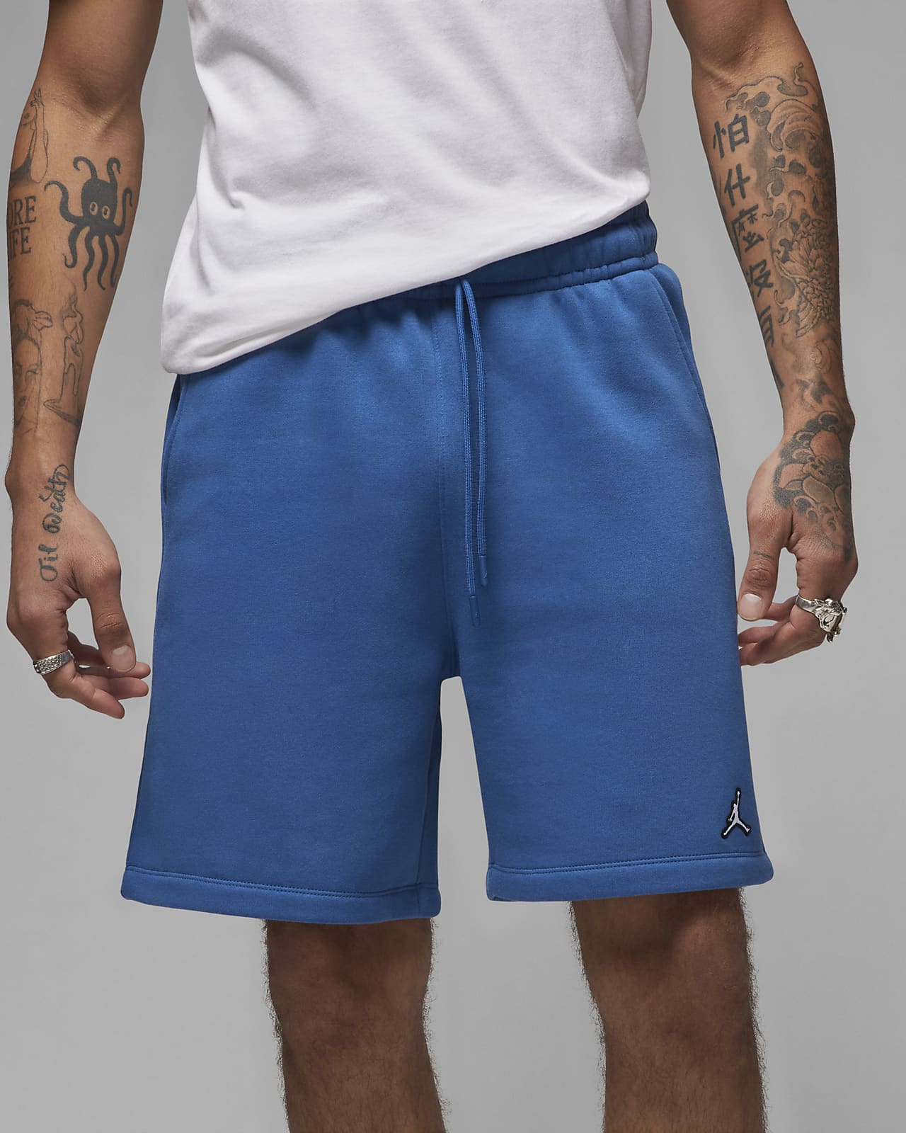 Short en tissu Fleece Jordan Brooklyn pour homme. Nike LU