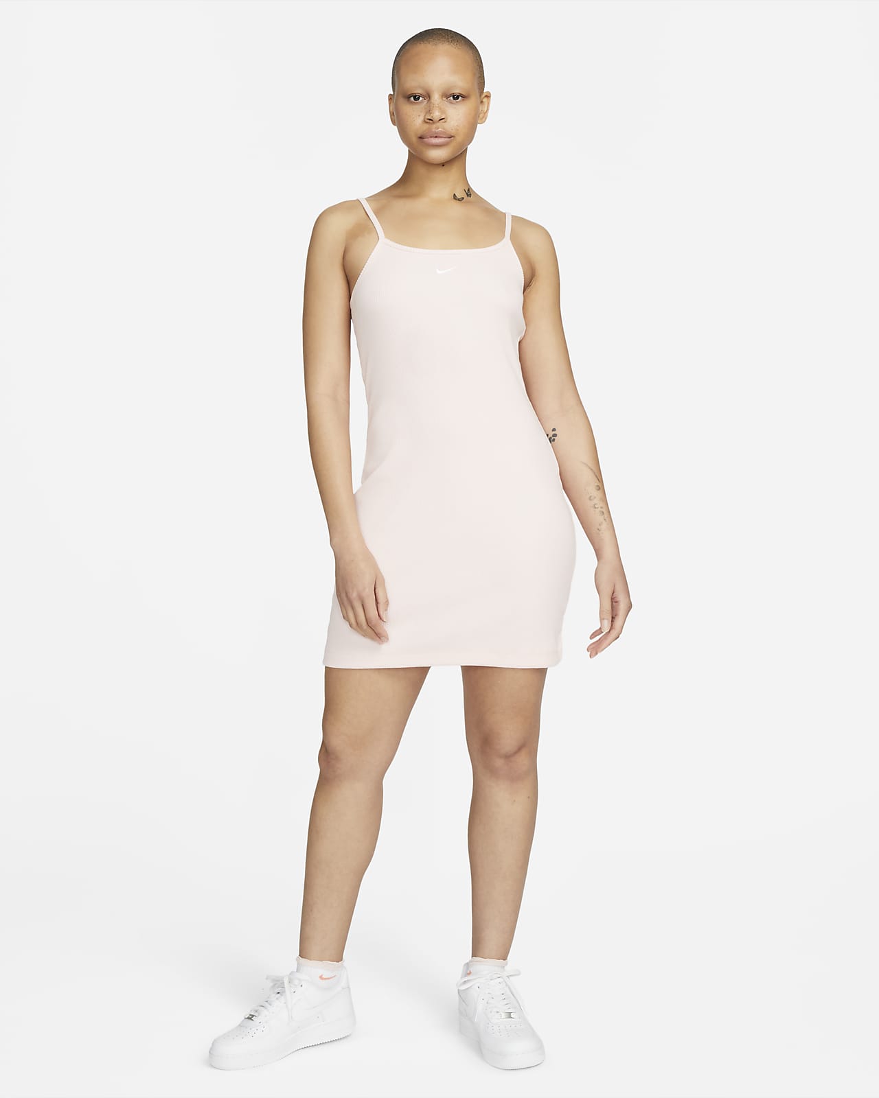 Nike Sportswear Essential Women's Ribbed Dress. Nike DK