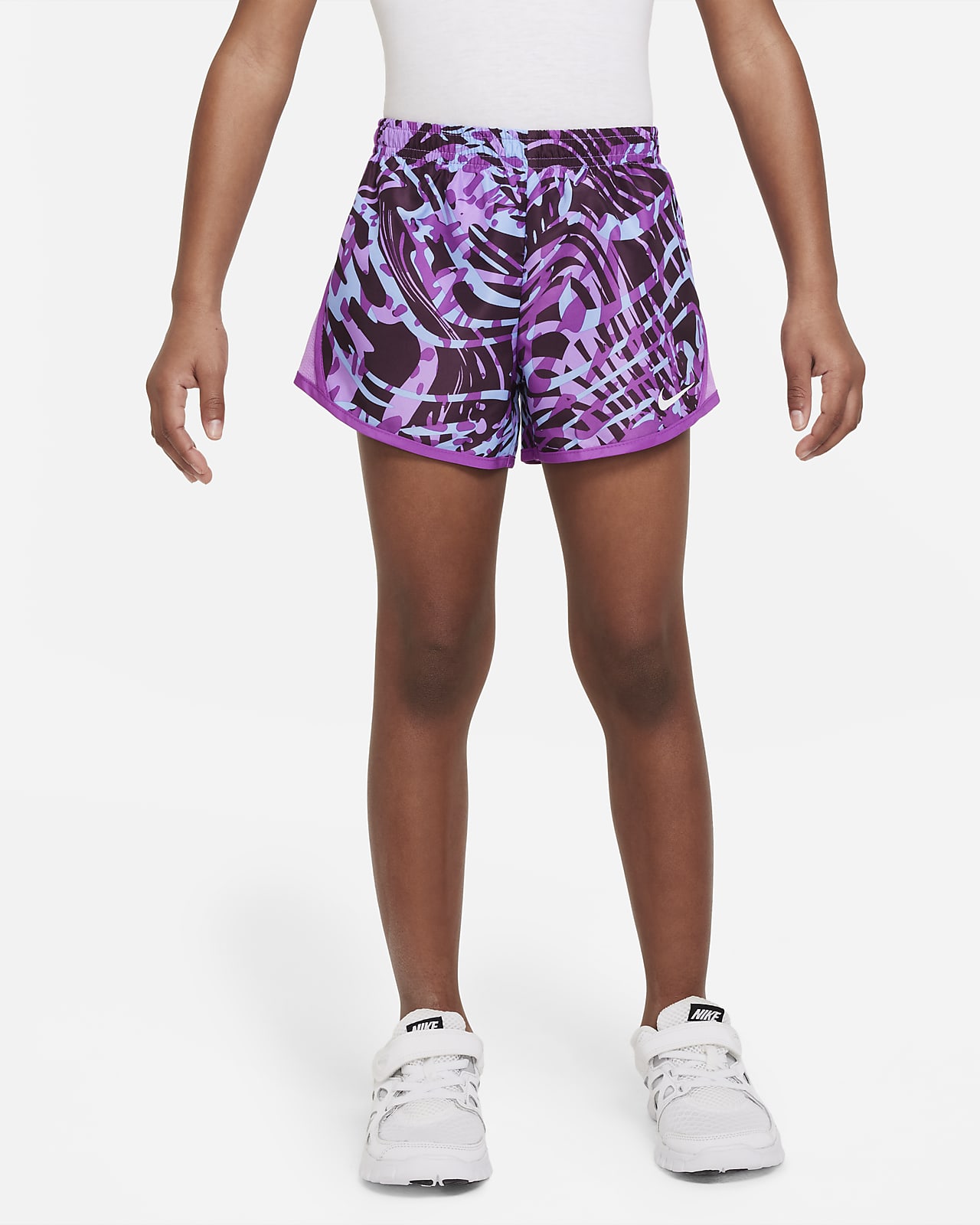 Shorts para niños talla pequeña Nike Printed Tempo. Nike.com