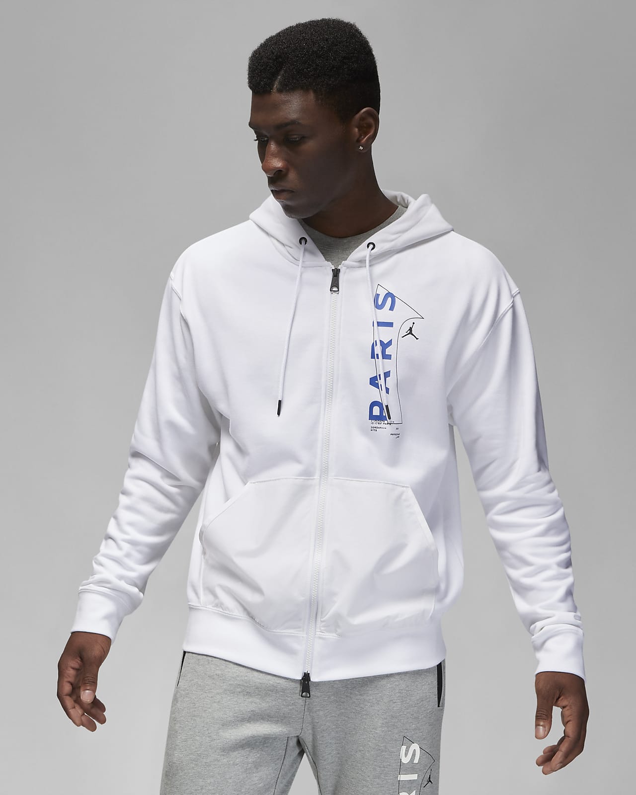Paris Saint-Germain Men's Full-Zip Hoodie. Nike SI